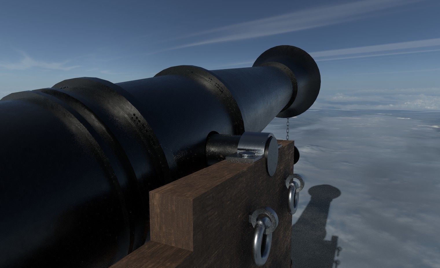 3D model old battle cannon VR / AR / low-poly | CGTrader