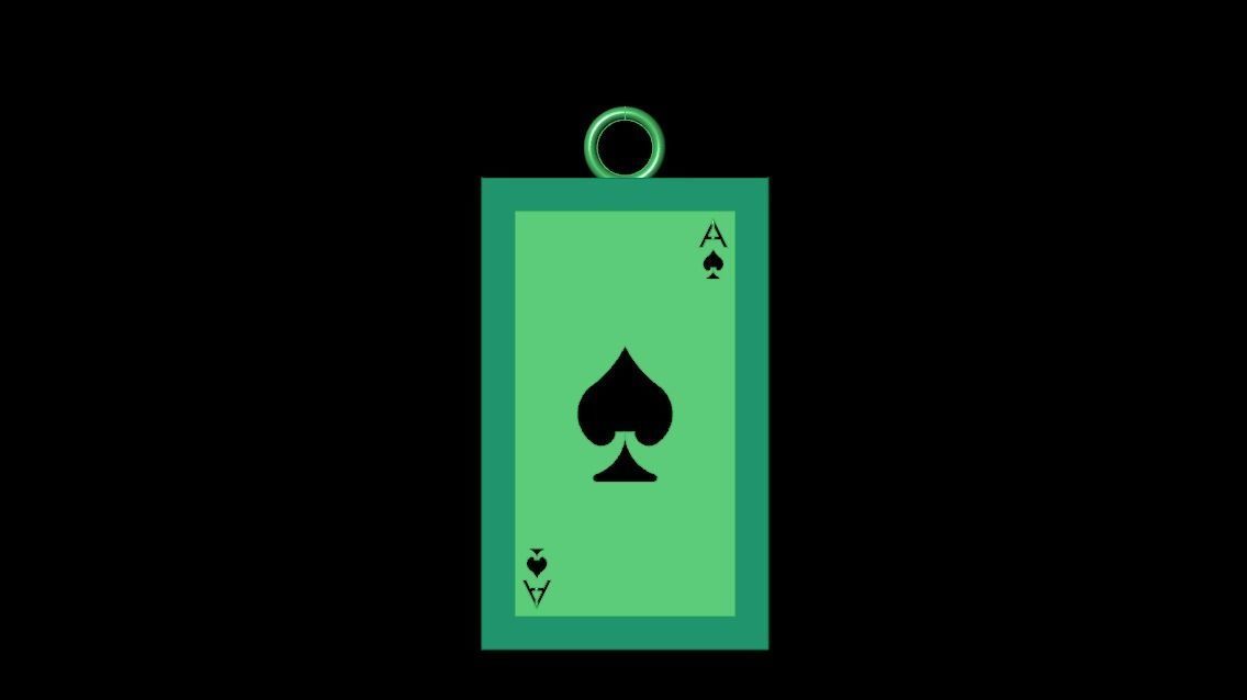 Solitare Card free 3D model 3D printable | CGTrader