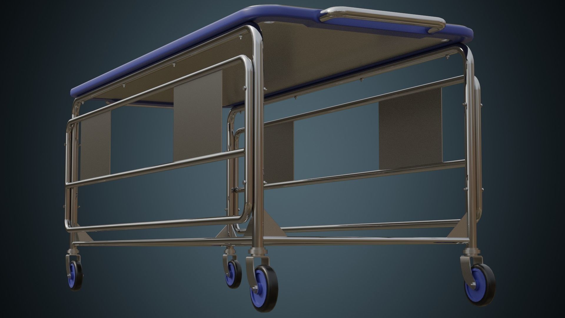 3D model Rolling Stretcher 2 Basic VR / AR / low-poly | CGTrader