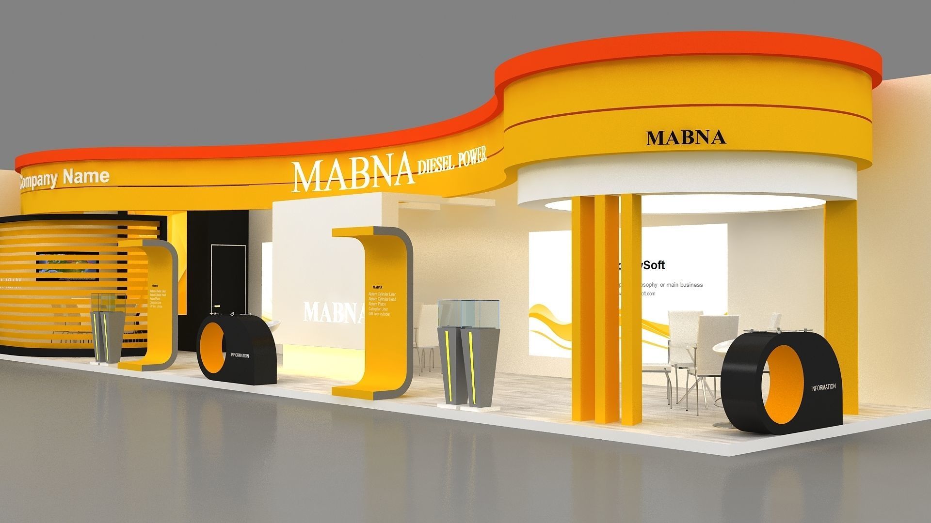 3D Model Exhibition 3D model | CGTrader