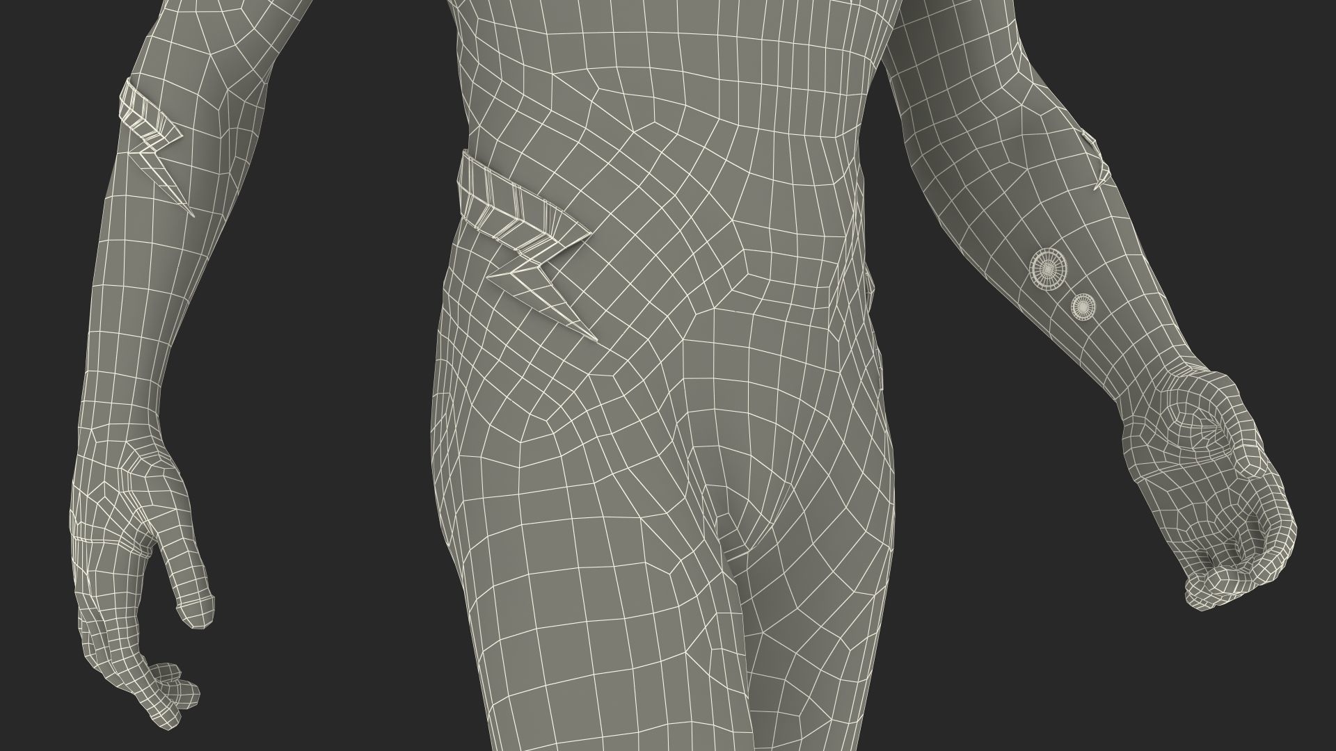 DC Flash Walking Pose 3D model | CGTrader