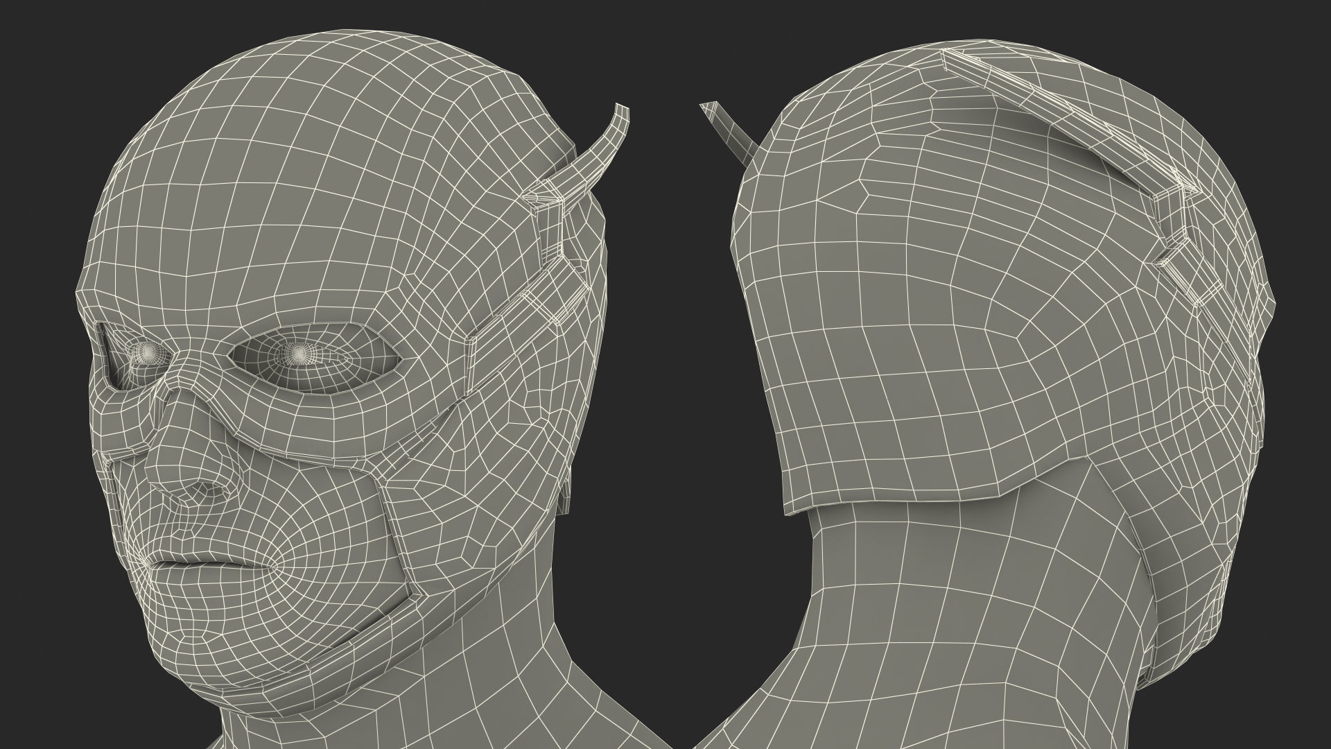 DC Flash Walking Pose 3D model | CGTrader