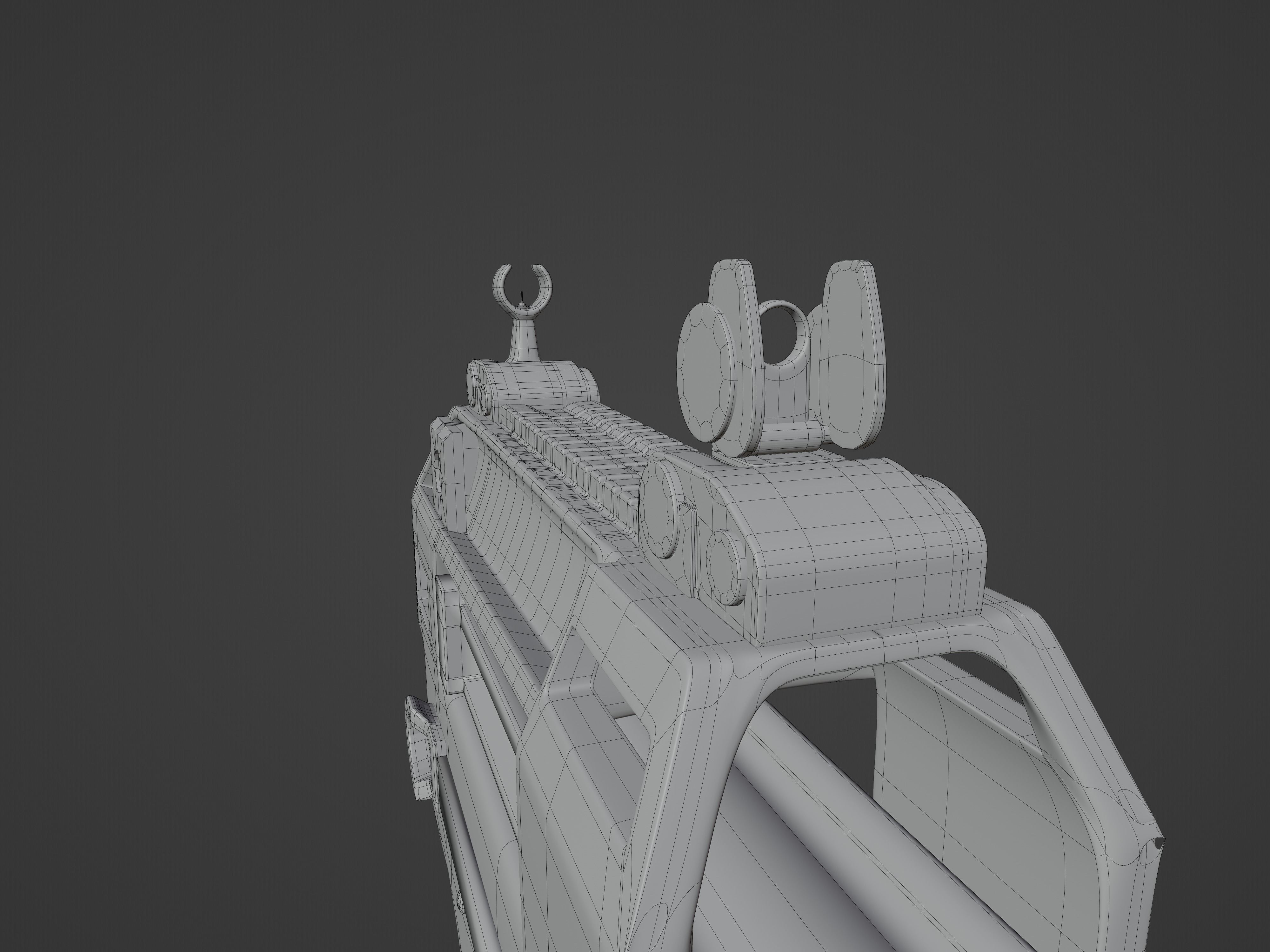 3D P90 Gun Factory New 3D model | CGTrader