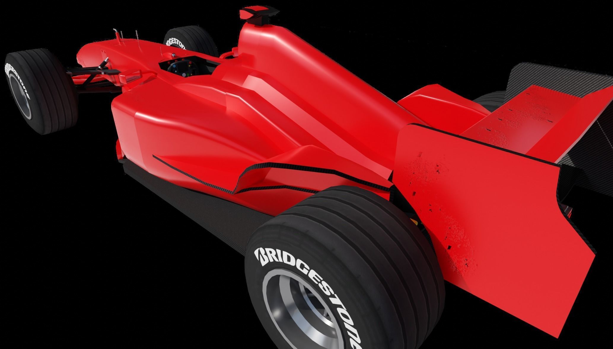 3D model Ferrari F2004 F1 car VR / AR / low-poly | CGTrader