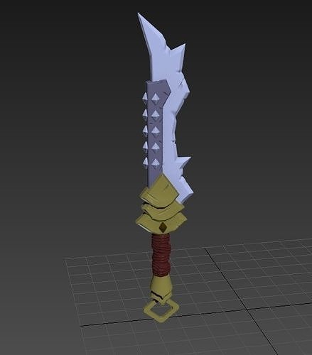 sword 3D model | CGTrader