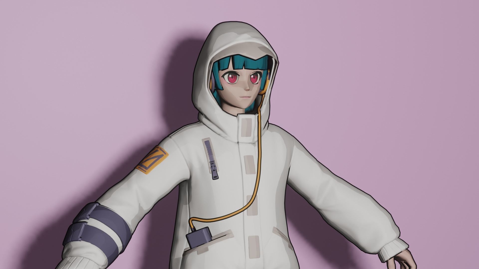 Yuki - anime 3D model | CGTrader