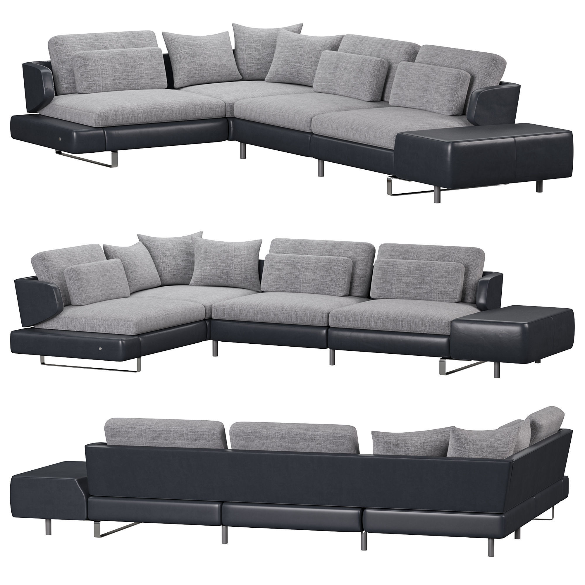OPUS SOFA by Natuzzi 3D model | CGTrader
