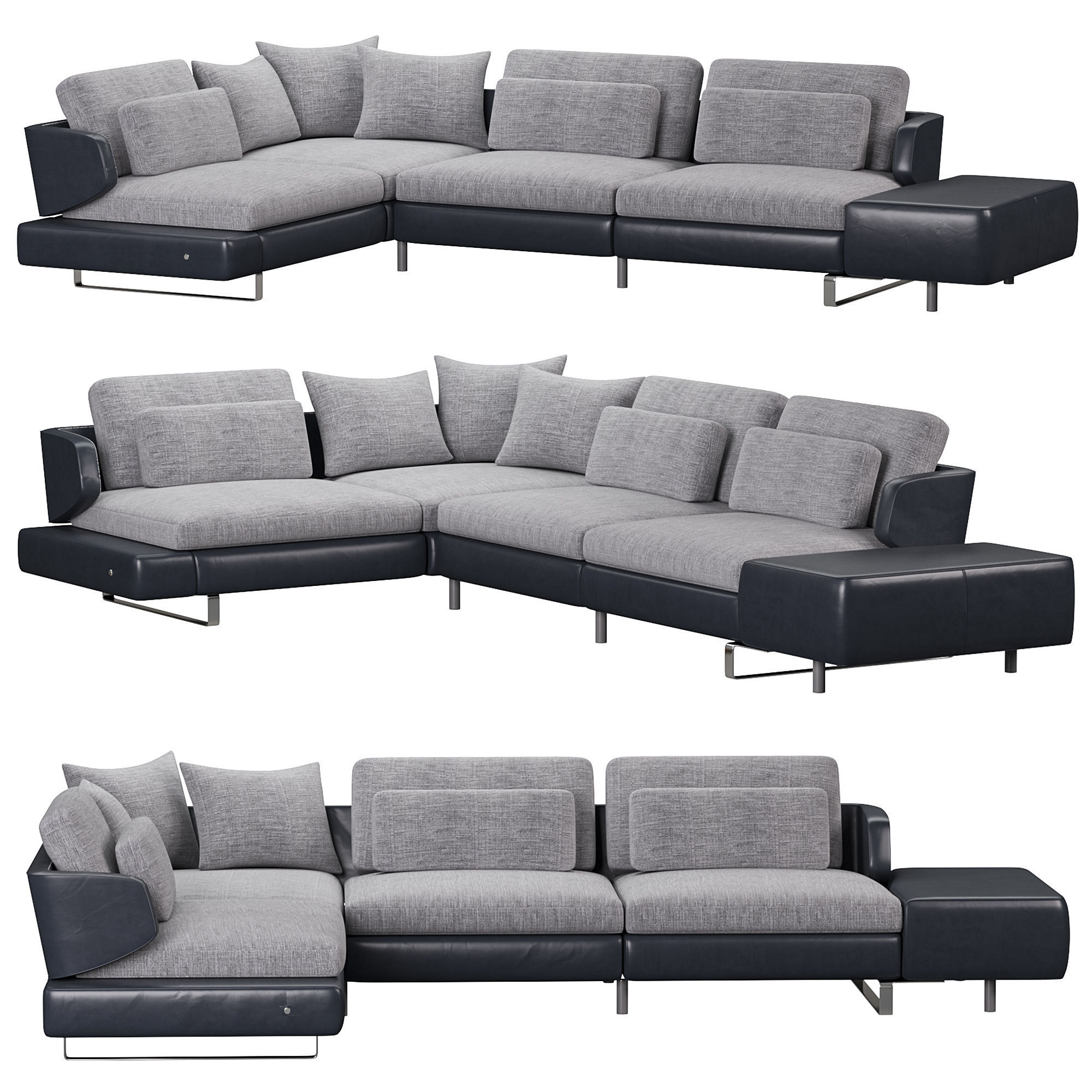 OPUS SOFA by Natuzzi 3D model | CGTrader