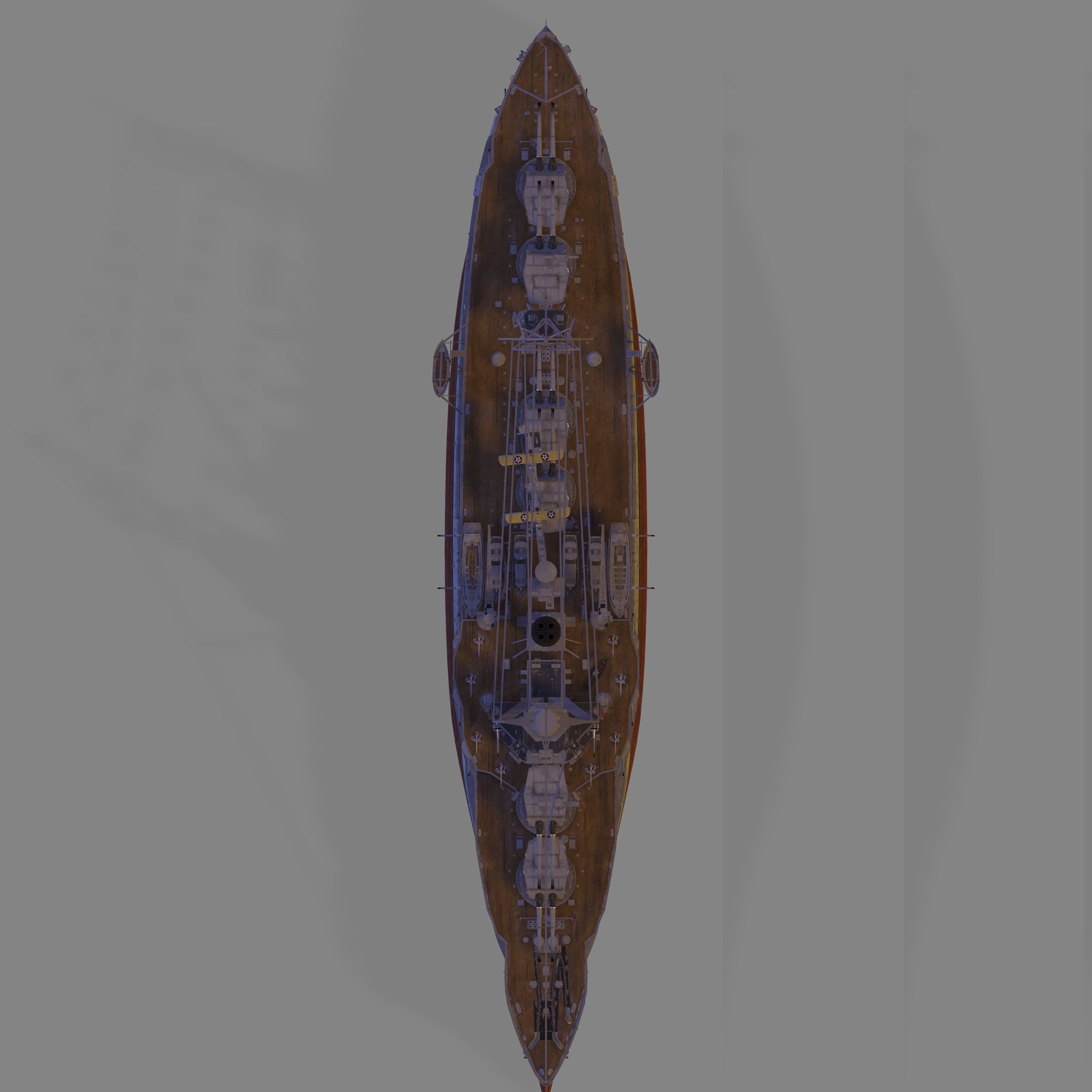 USS Wyoming 3D model | CGTrader