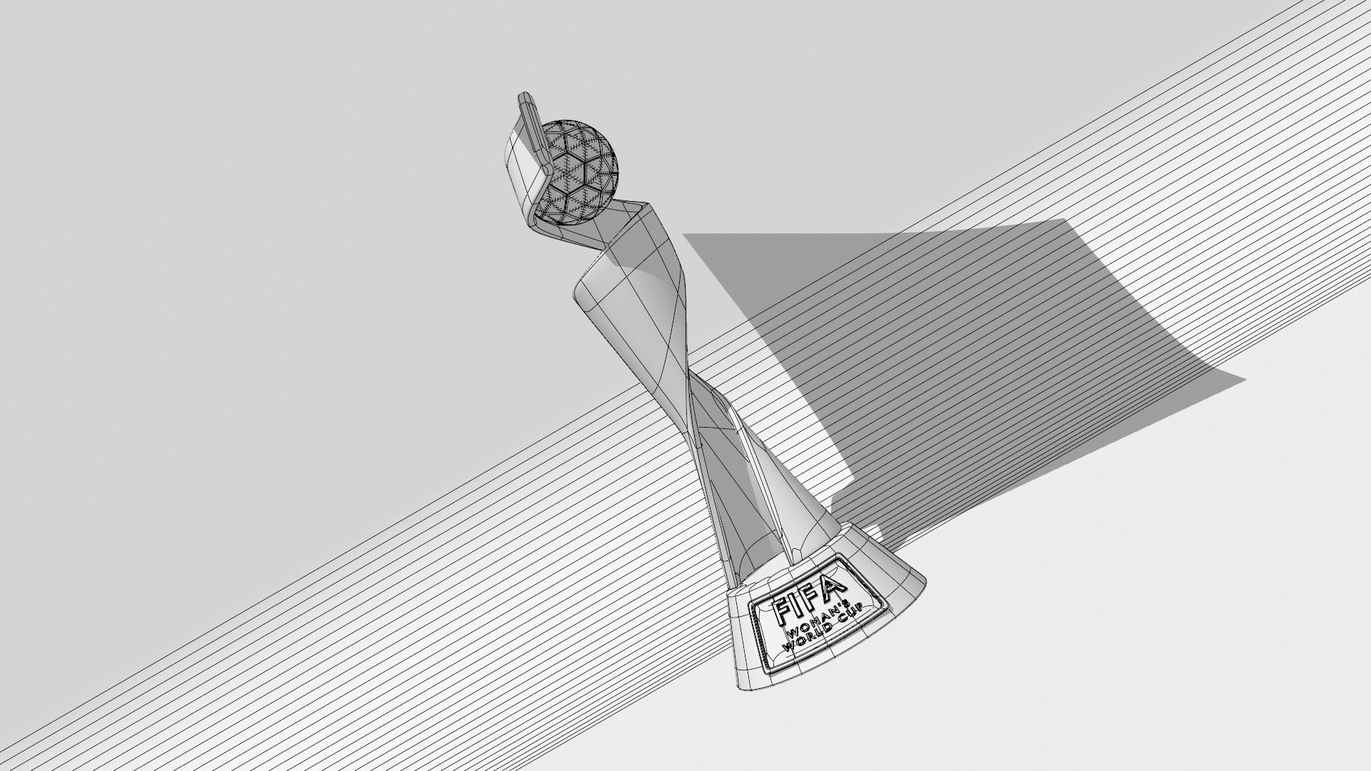 3D model of FIFA Womens World Cup free 3D model 3D printable | CGTrader