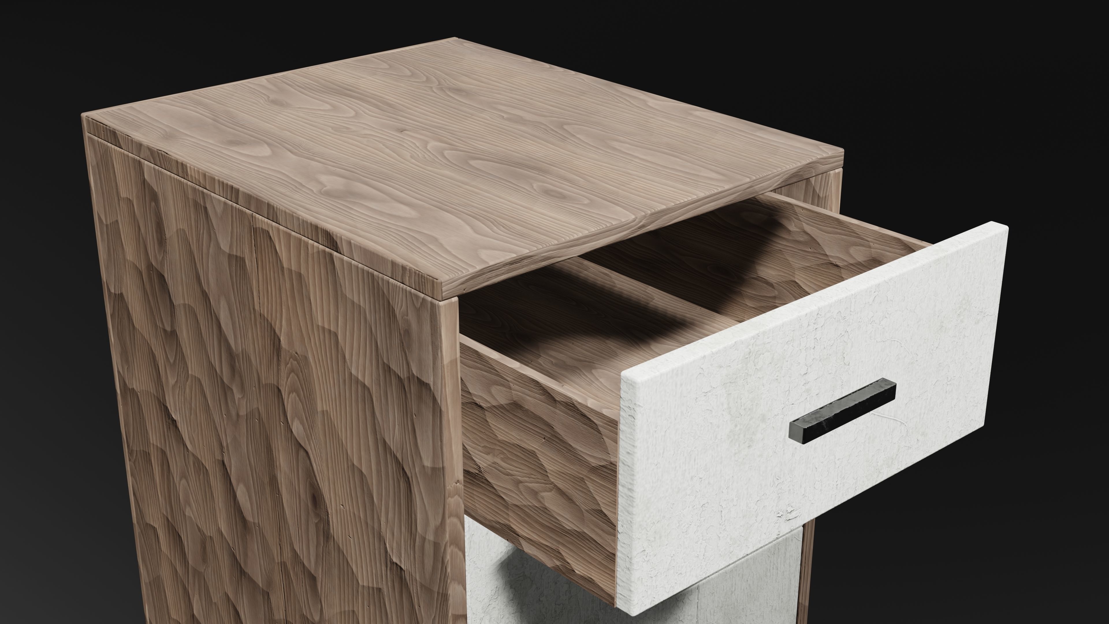 Modern Tall Drawer - Modern furniture pack free 3D model | CGTrader