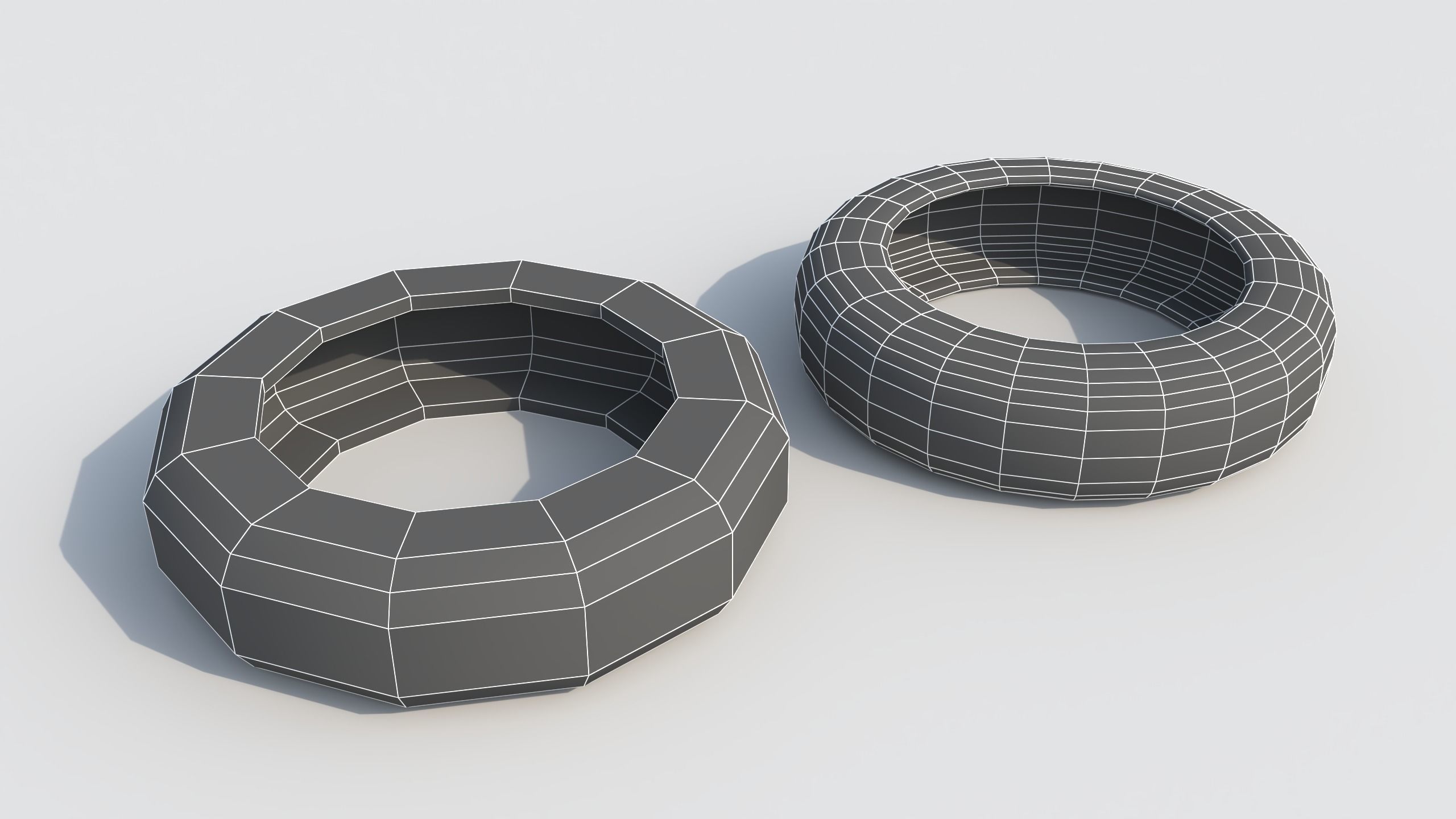 3D model Tires in two variations of Polygons PBR Game-ready Low-poly 3D ...