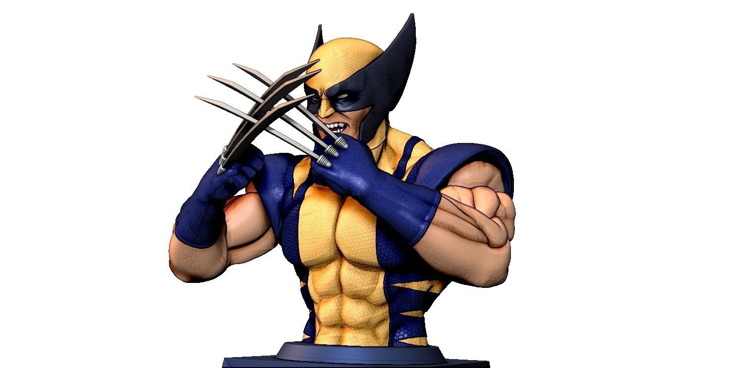 Wolverine James Howlett Logan Weapon X 3D model 3D printable | CGTrader