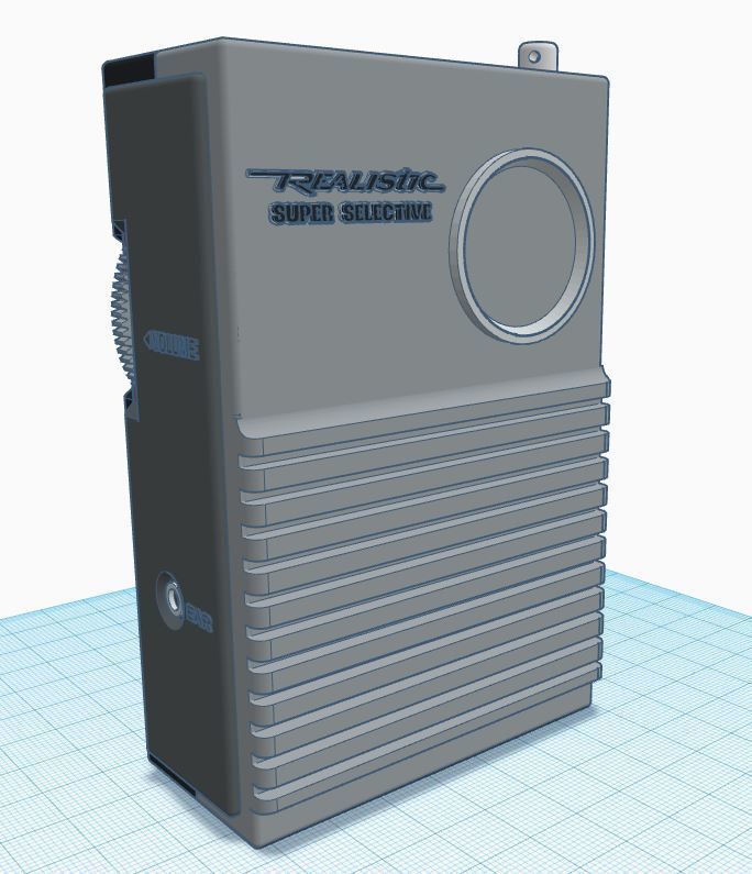 Deadpool Movie Radio 3D model 3D printable | CGTrader