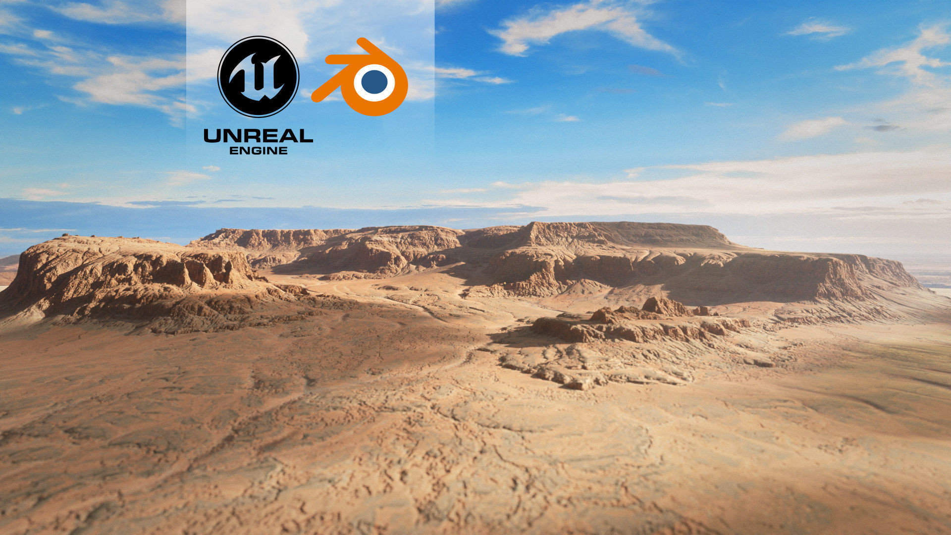 Desert Plateau Large Version 1 3D model | CGTrader