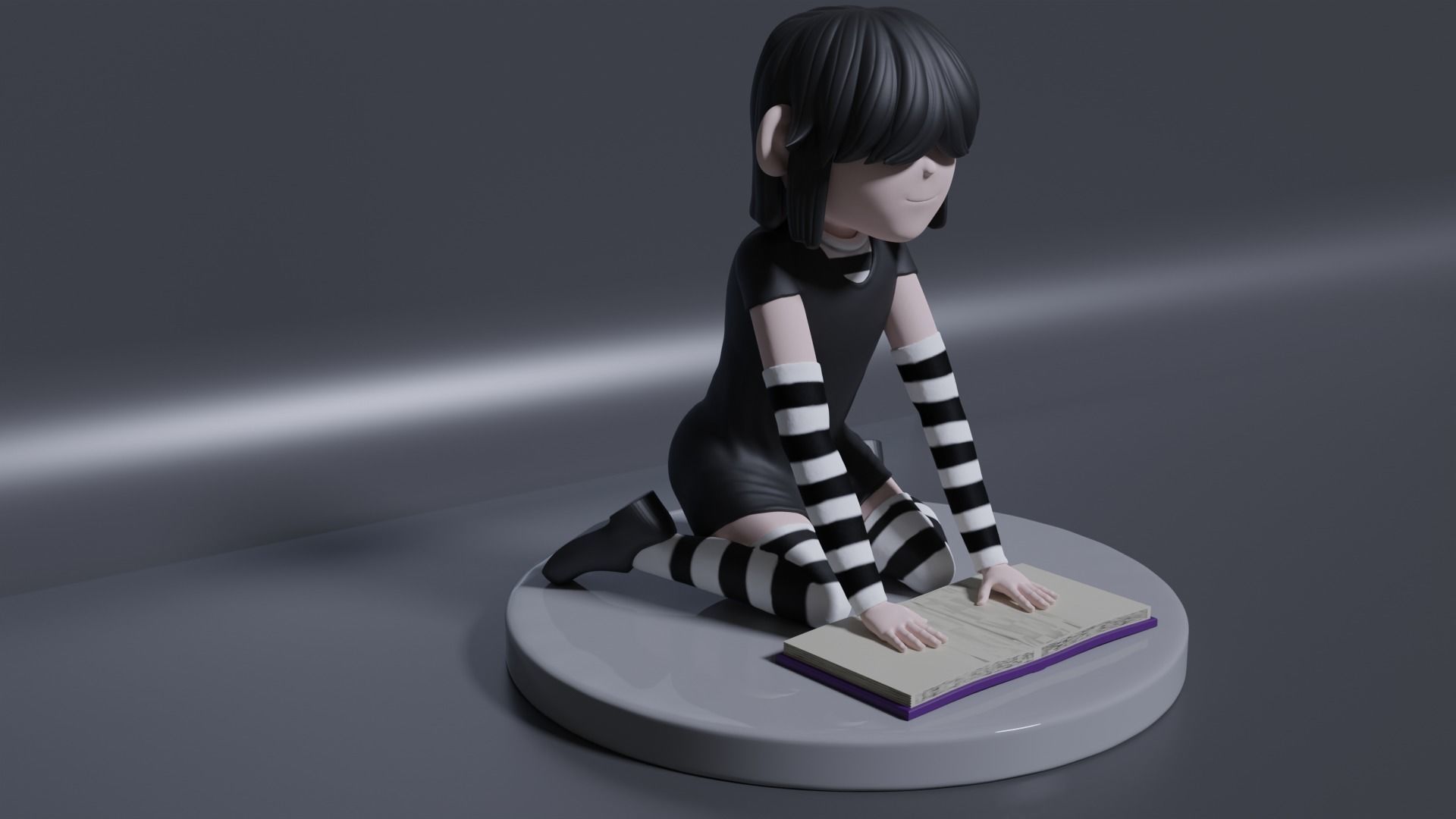 Lucy Loud - The Loud House 3D model 3D printable | CGTrader