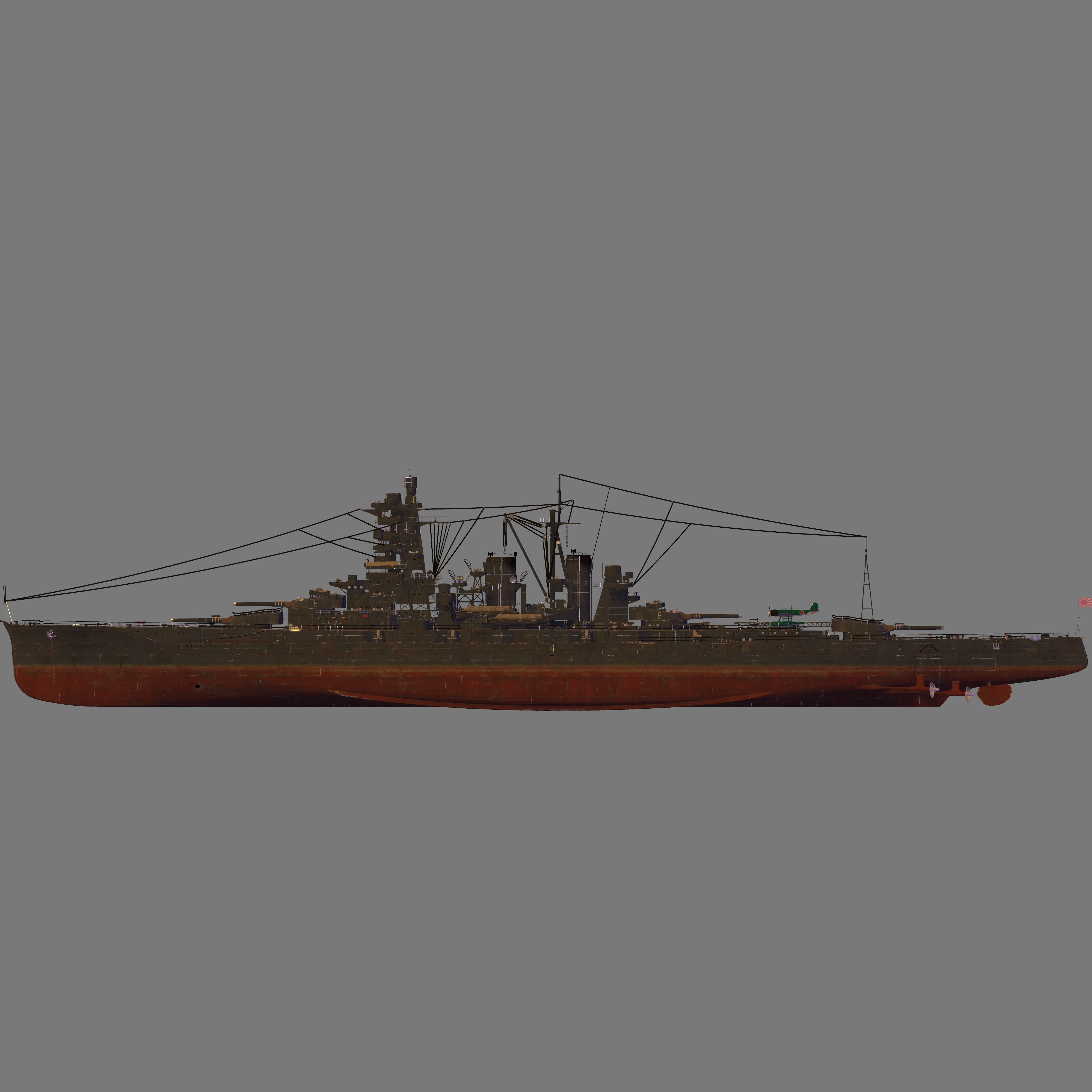 IJN Kongo 3D model | CGTrader