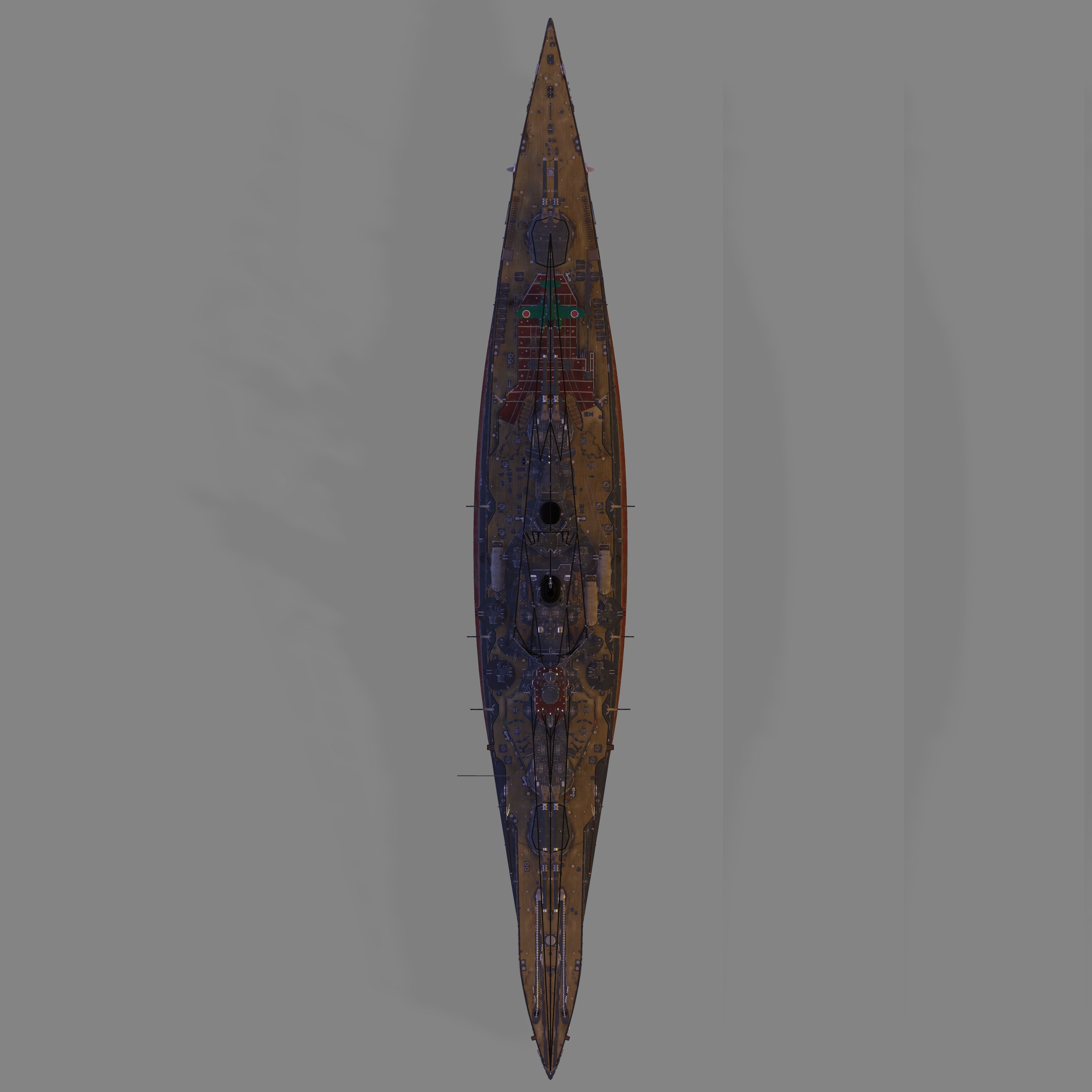 IJN Kongo 3D model | CGTrader