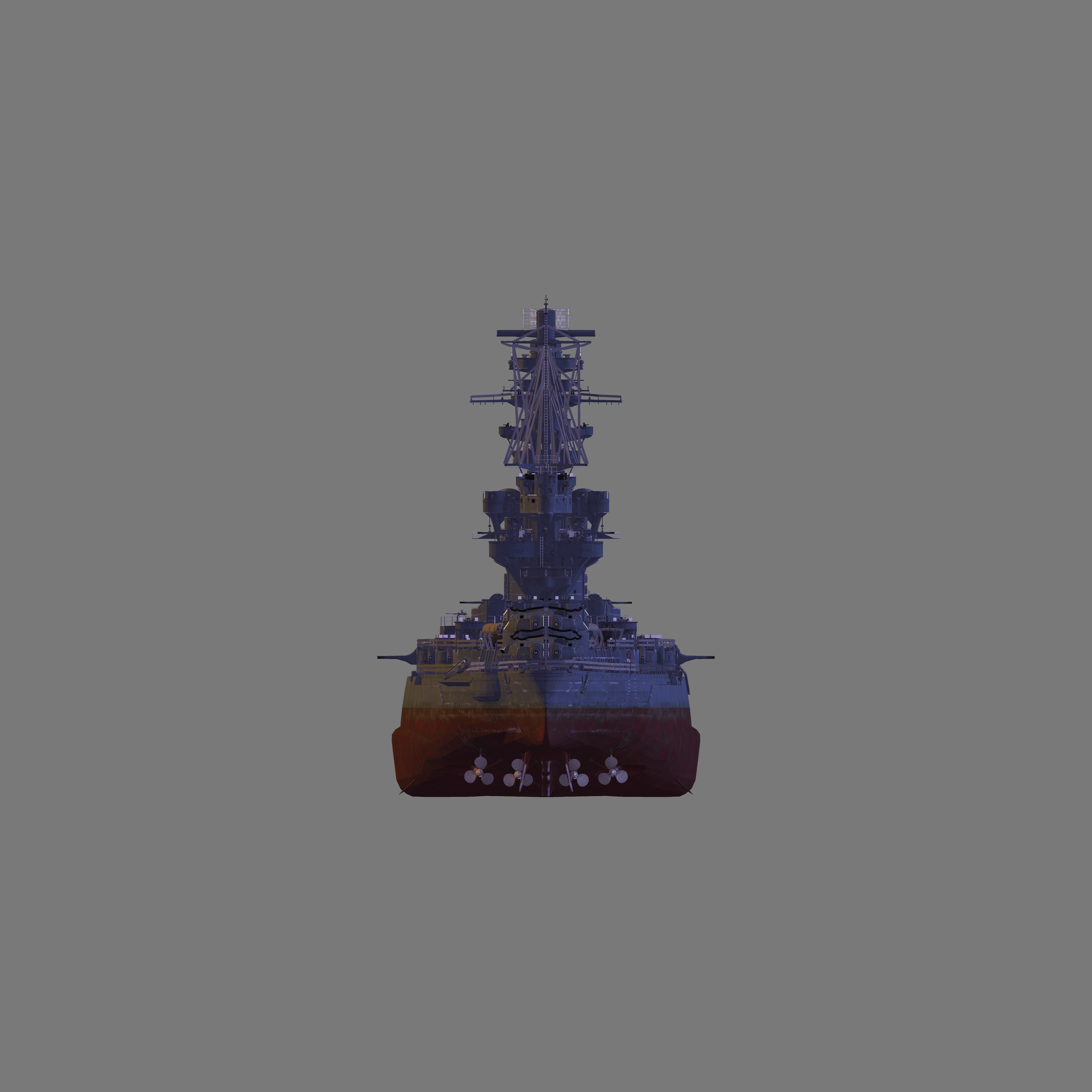 IJN Fuso 3D model | CGTrader