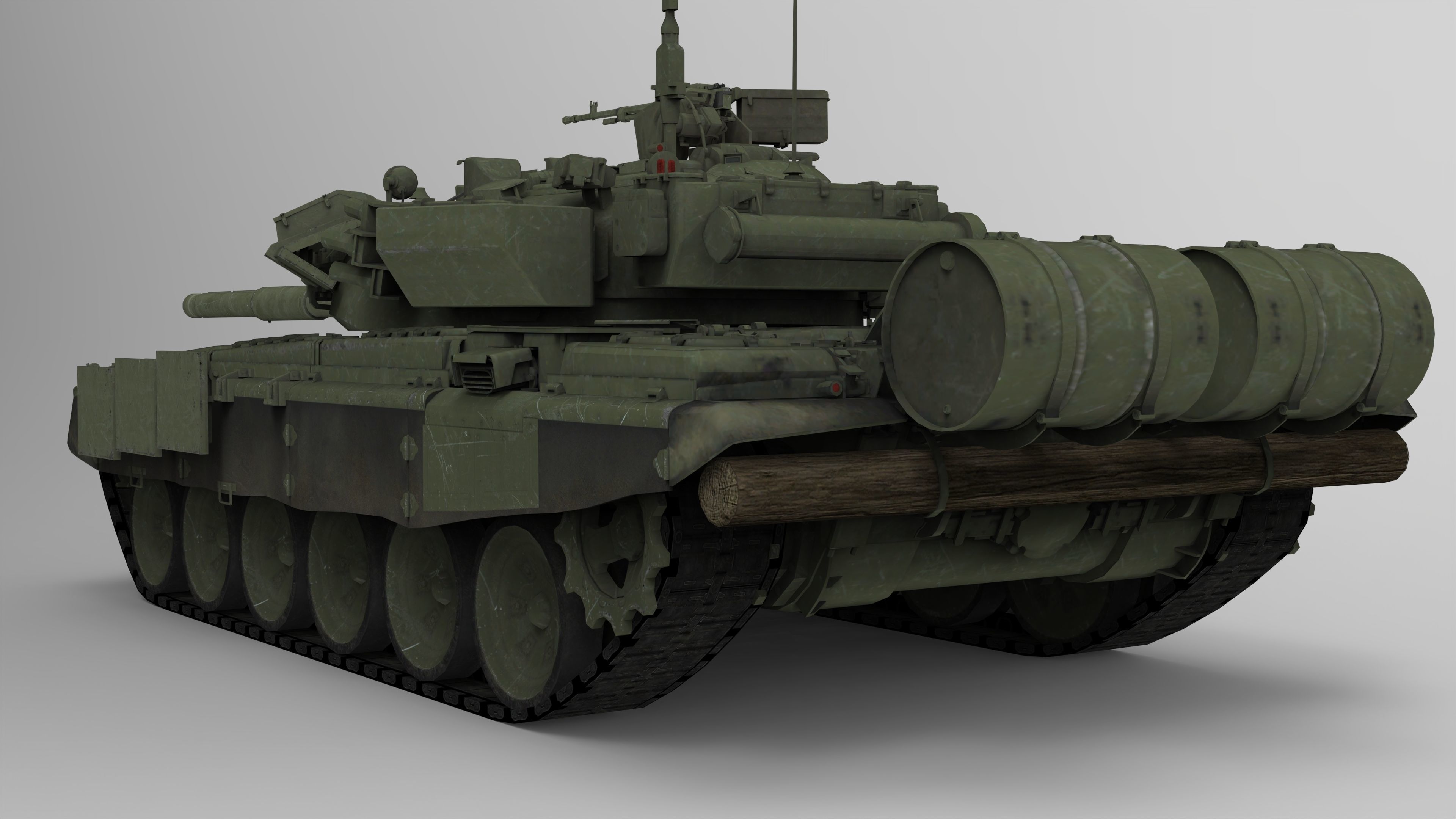 3D model T-90 Russian Main Battle Tank VR / AR / low-poly | CGTrader
