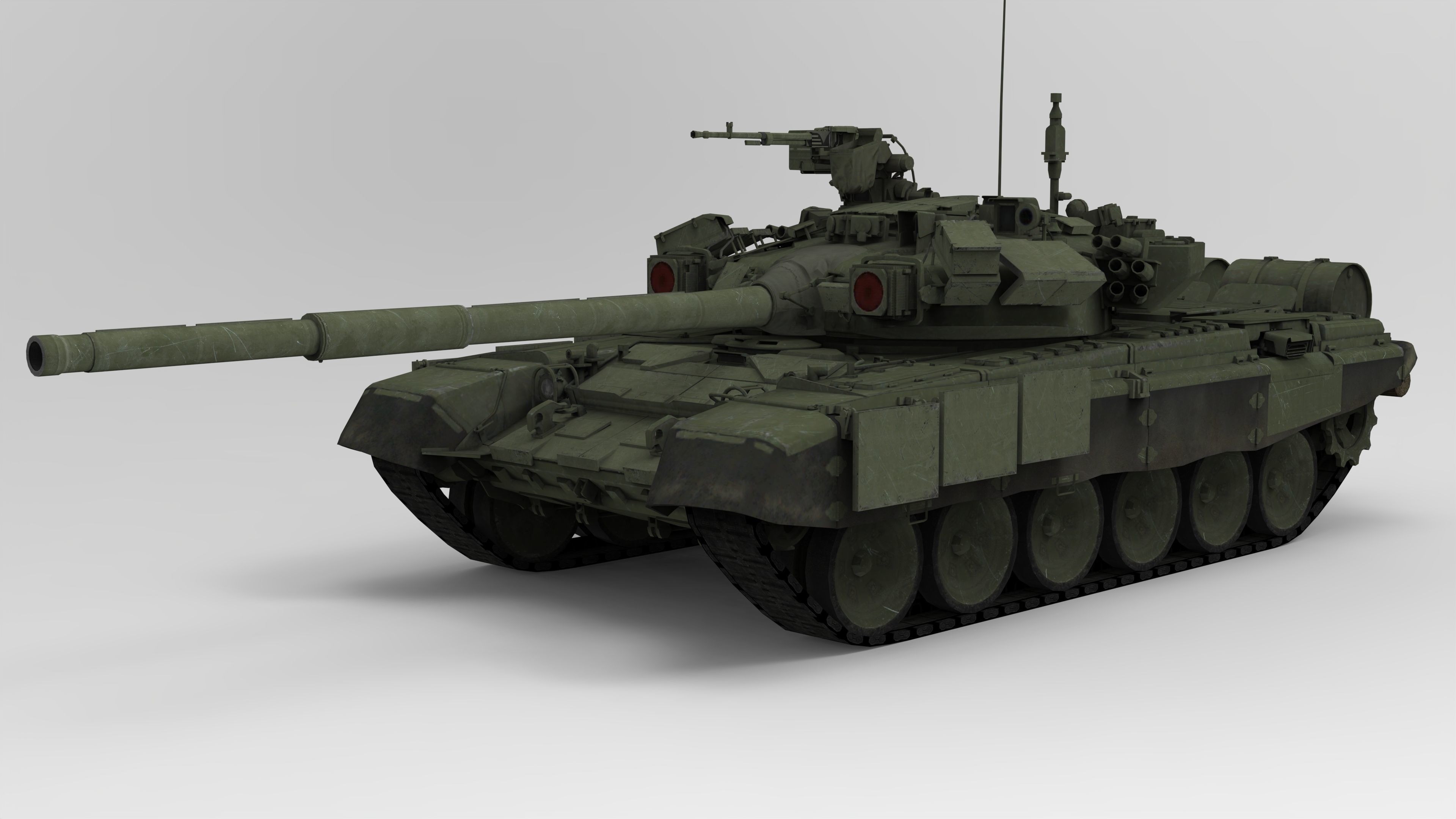 3D model T-90 Russian Main Battle Tank VR / AR / low-poly | CGTrader