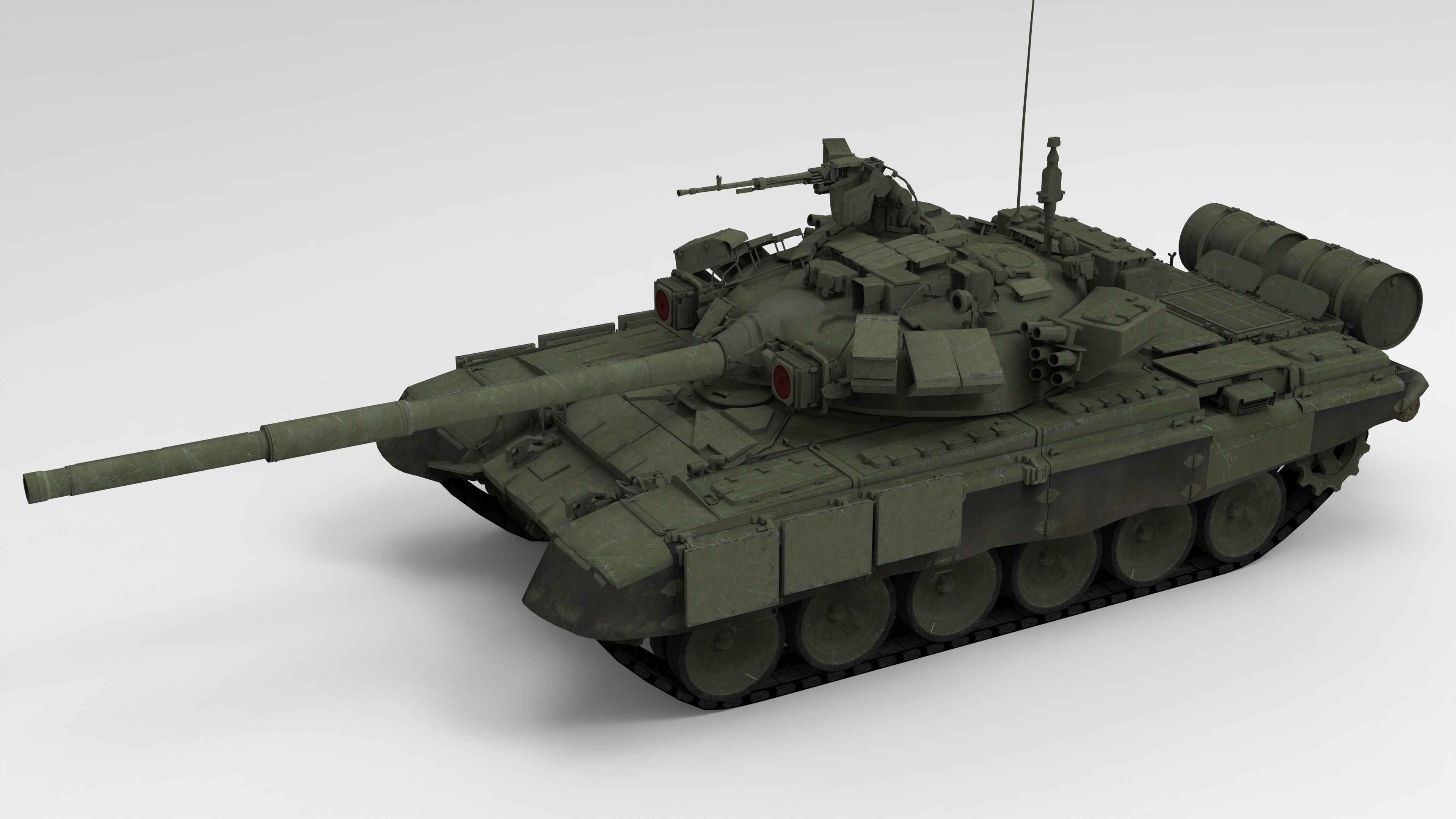 3D model T-90 Russian Main Battle Tank VR / AR / low-poly | CGTrader