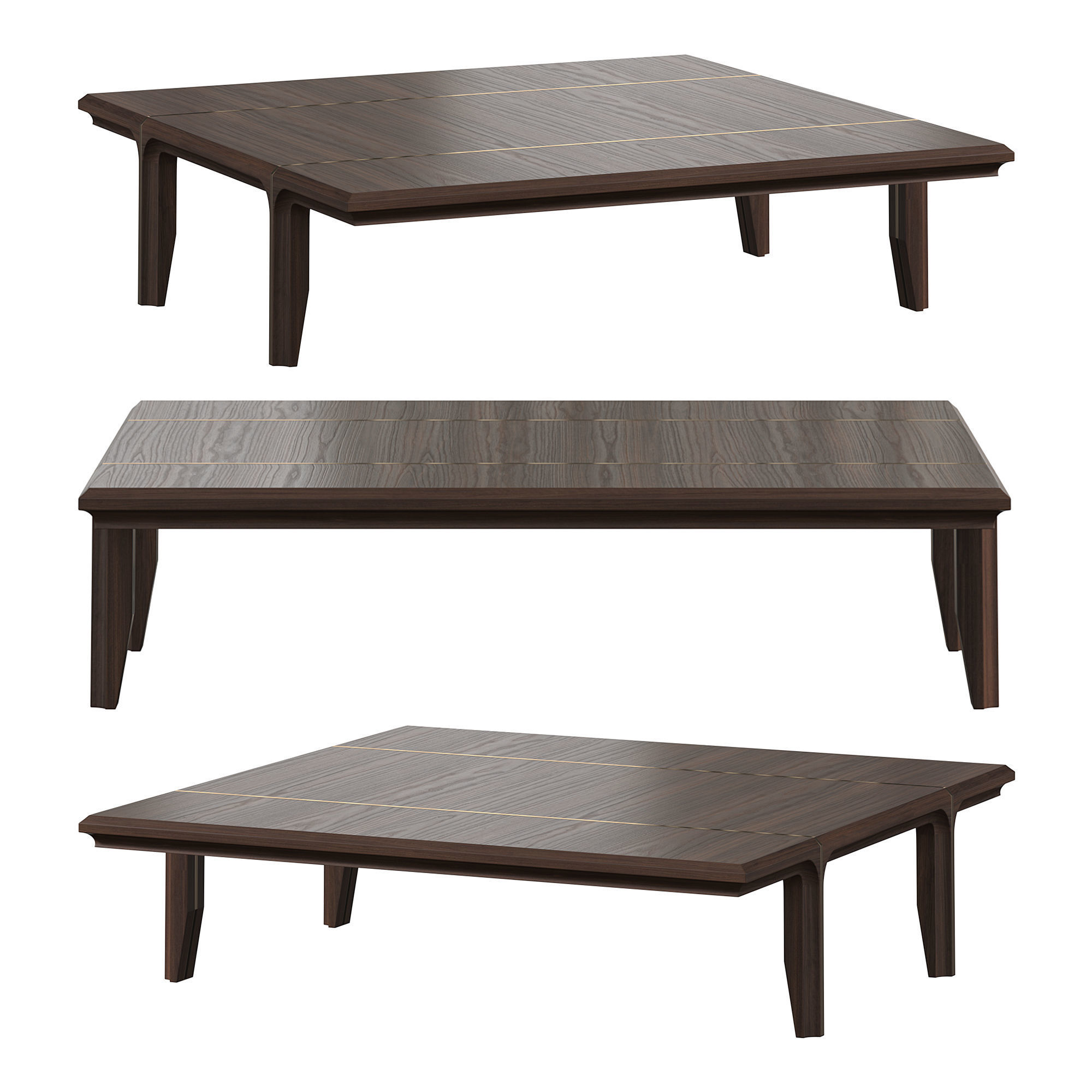 Kendo Coffee Table by Natuzzi Italia 3D model | CGTrader