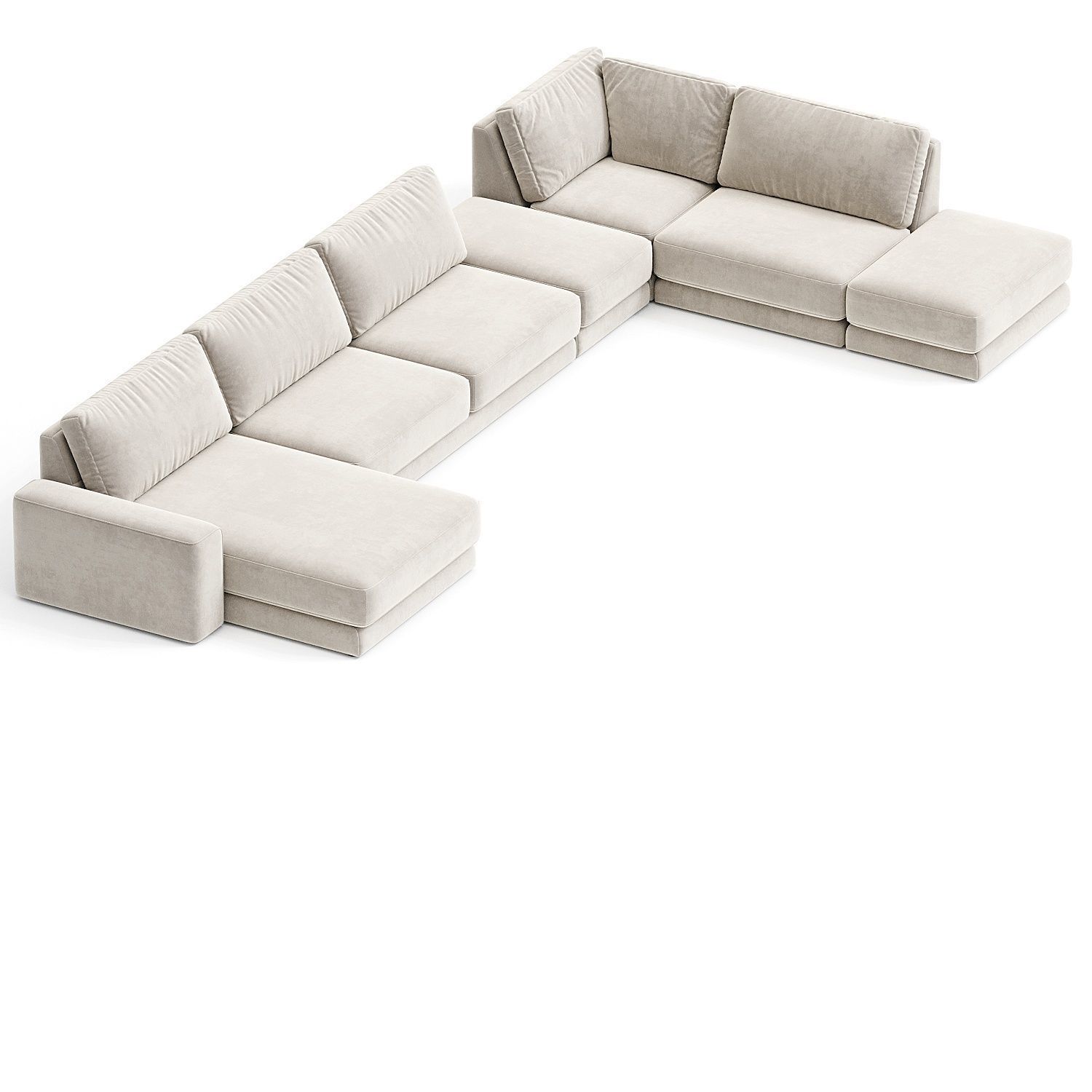 MONZA SOFA By DOME DECO 3D model | CGTrader