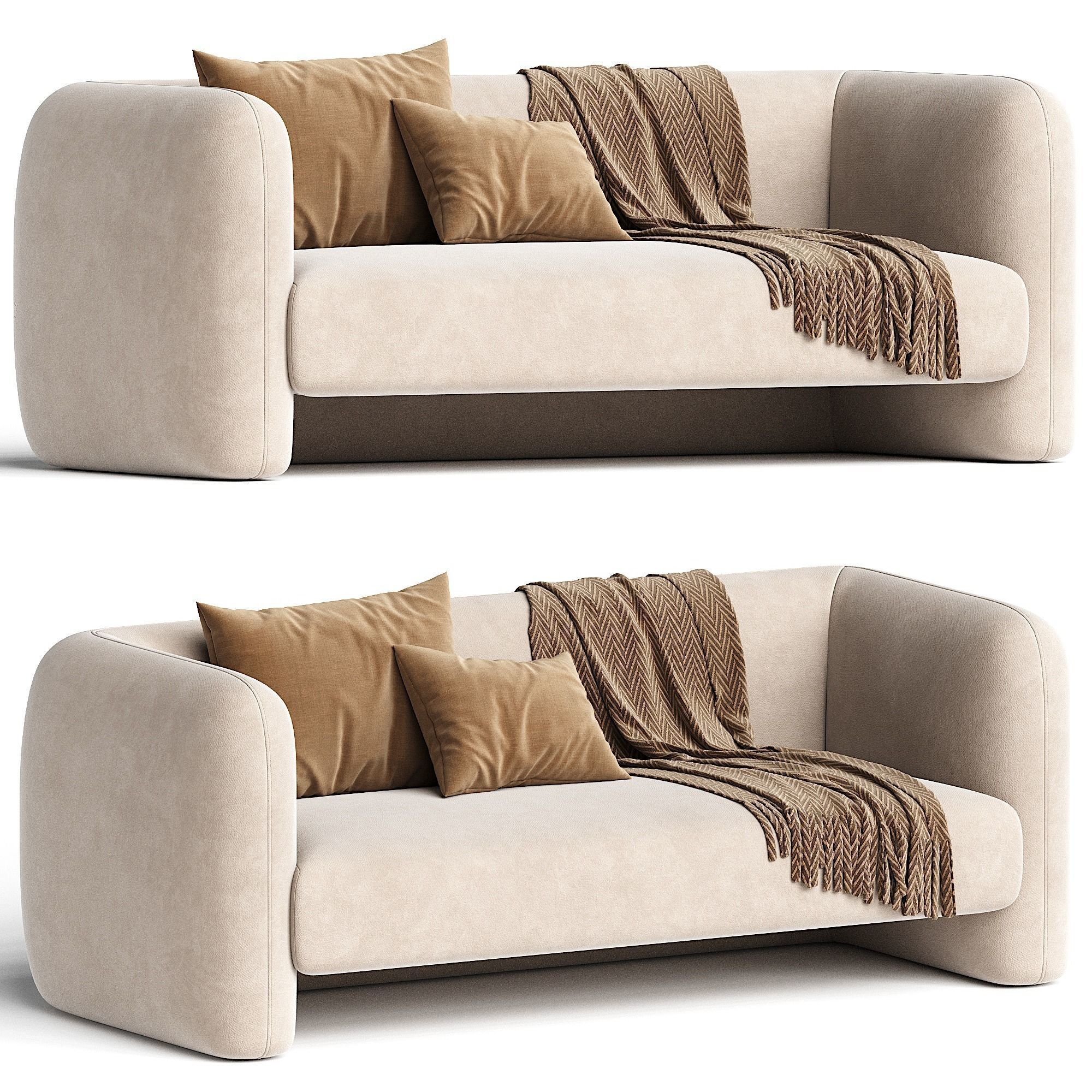 Jacob sofa 3D model | CGTrader