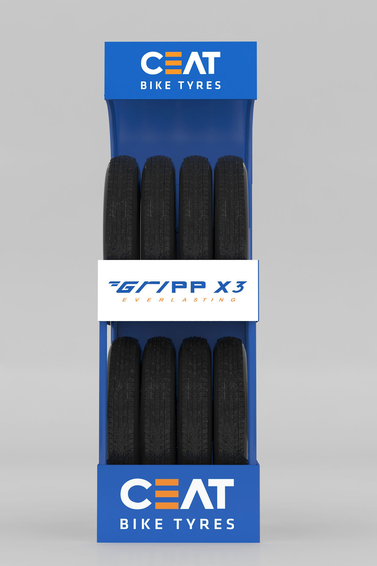 2 Wheler Tyre Stand 3D model | CGTrader