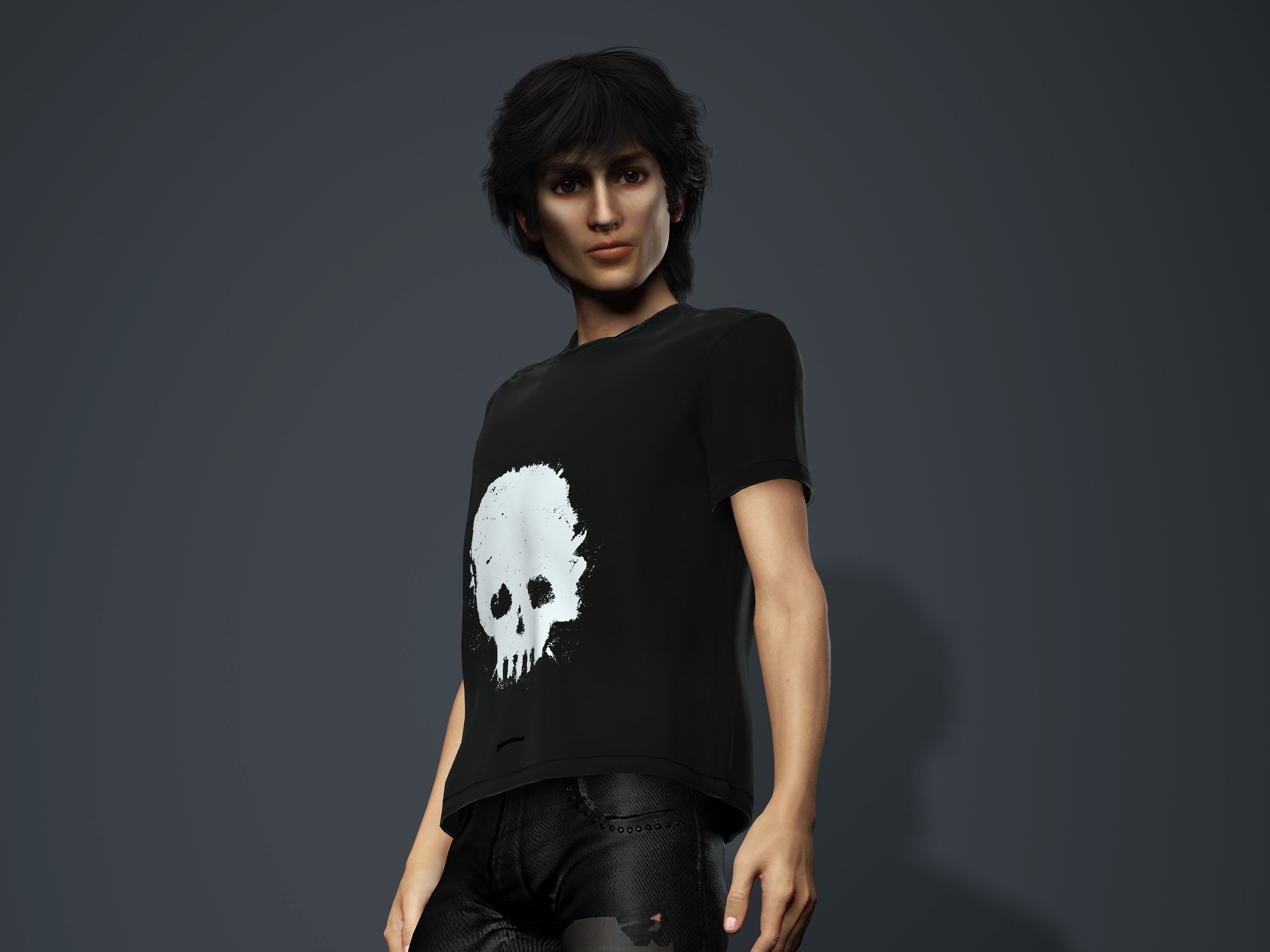 3D model Nico- Teen male Character VR / AR / low-poly | CGTrader