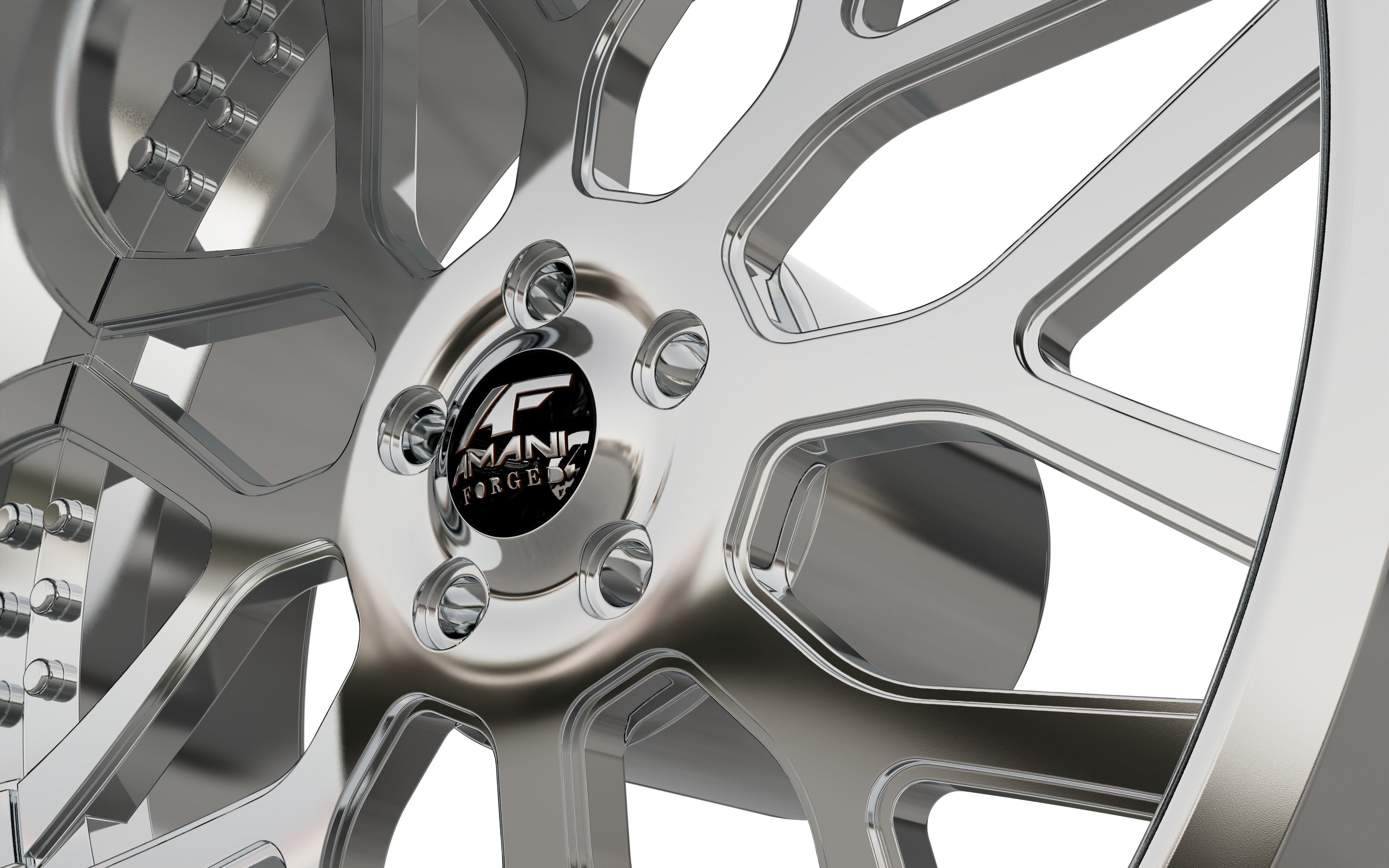 AMANI FORGED ALLORA WHEEL 3D model 3D printable | CGTrader