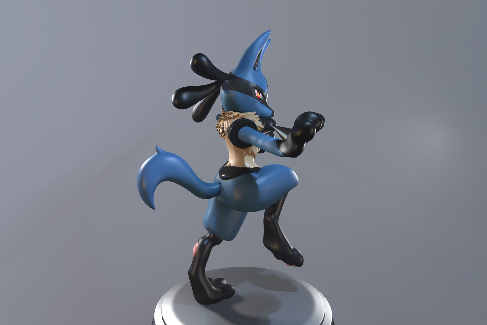 Lucario 3D model | CGTrader
