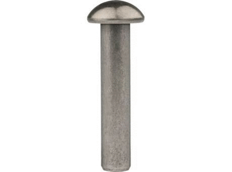 Headed Pin (Round Head) - Series RH100 - Inch Sizes free 3D model ...