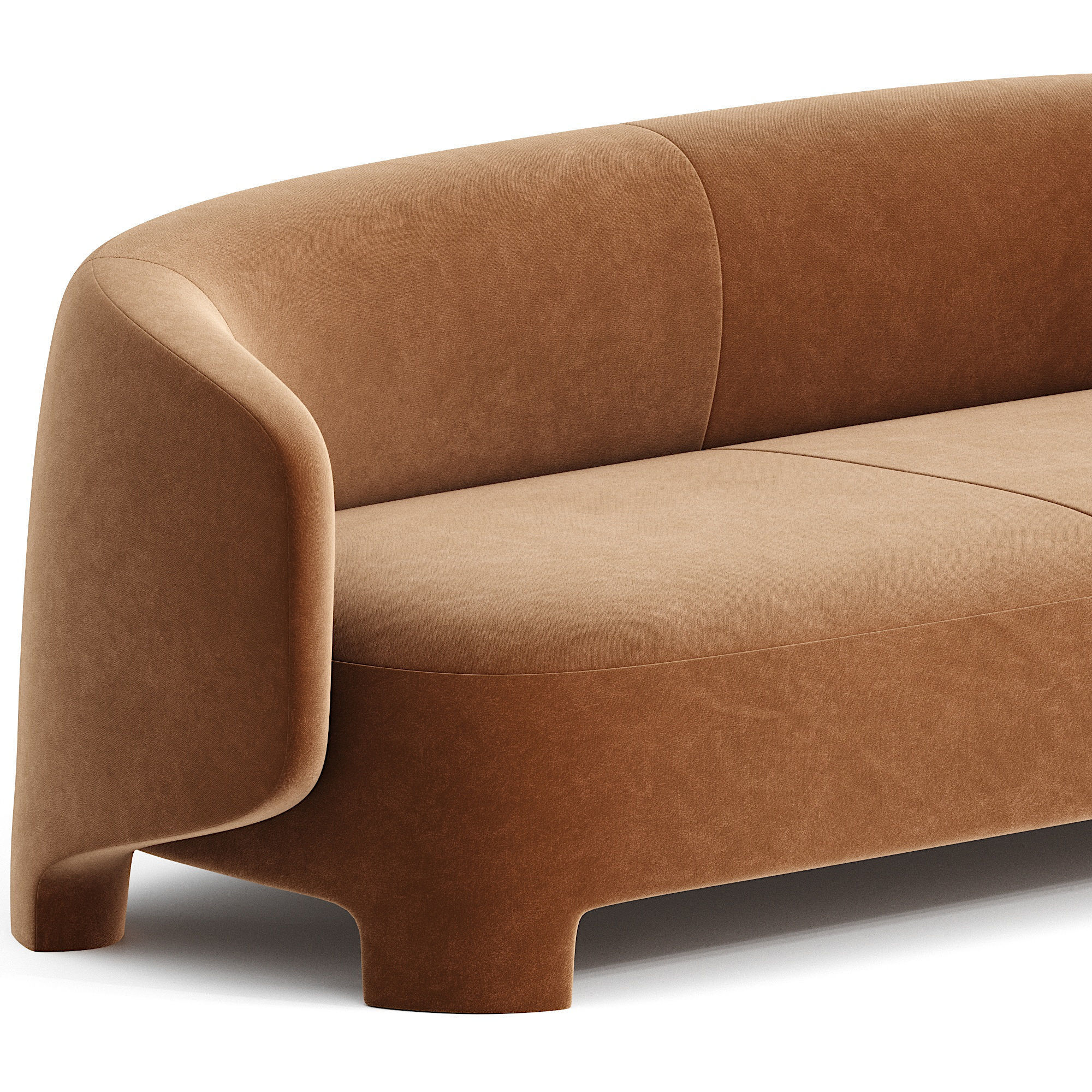 Ligne Roset Taru Settee sofa 3D model | CGTrader