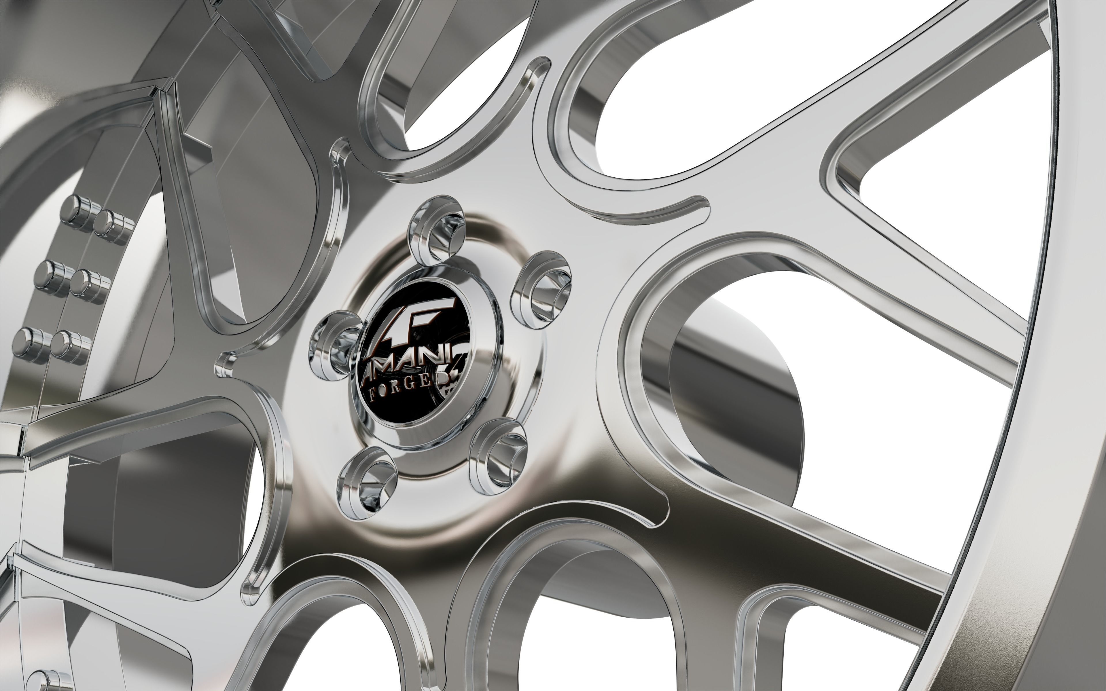 AMANI FORGED Apollo WHEEL 3D model 3D printable | CGTrader