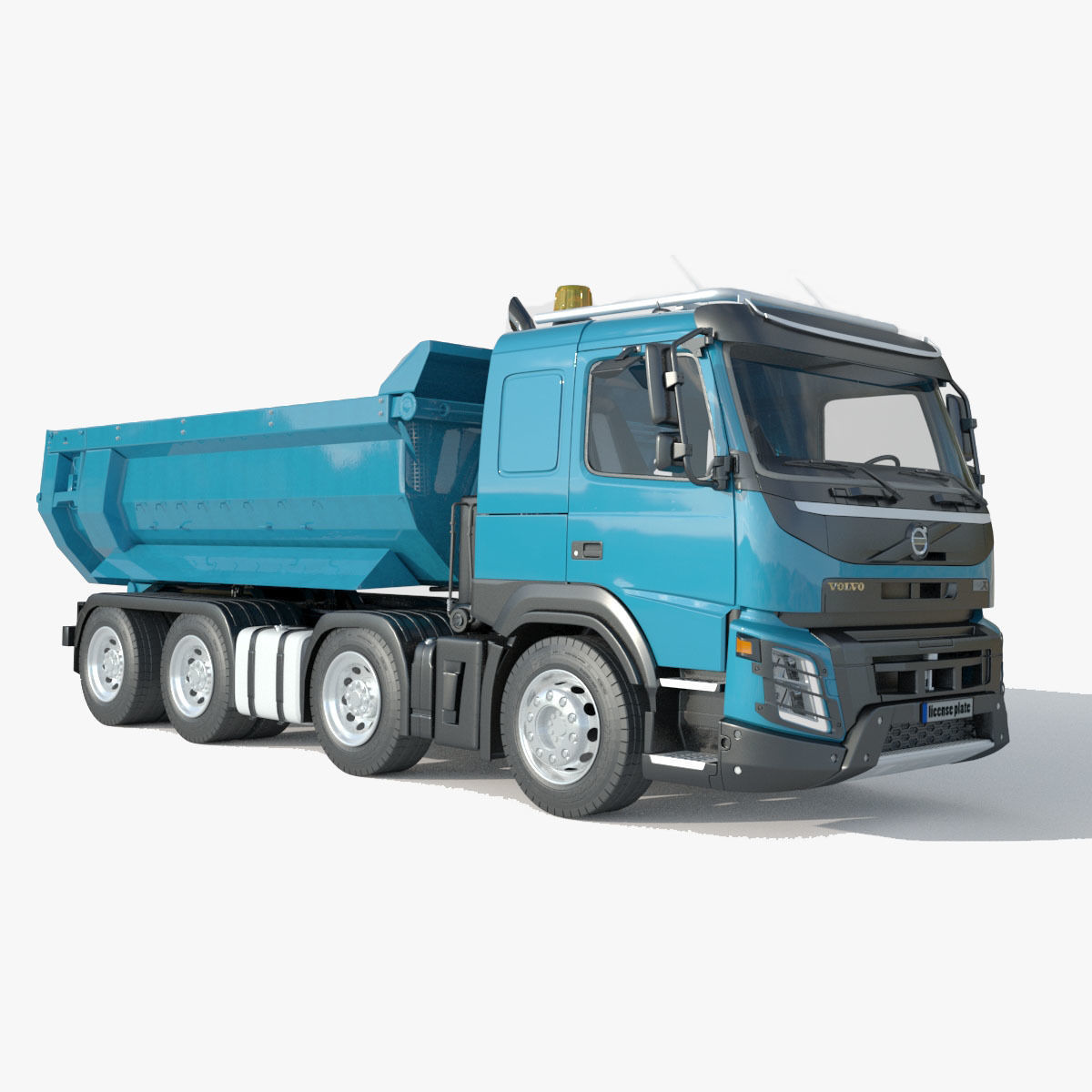 Volvo FMX 500 8x4 Billencs Dump Truck 3D model | CGTrader