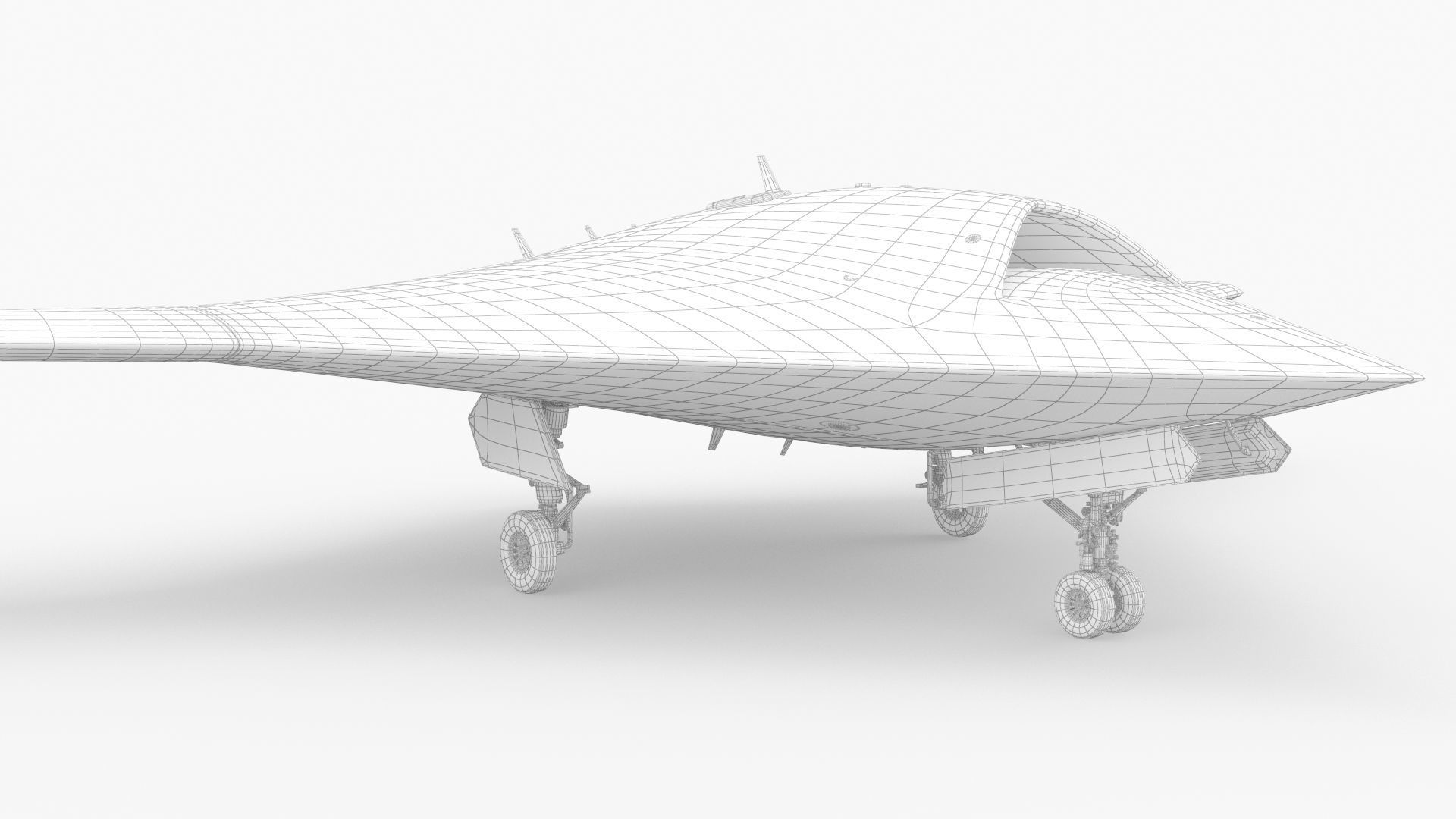 Northrop Grumman X-47B UCAV Drone 3D model | CGTrader