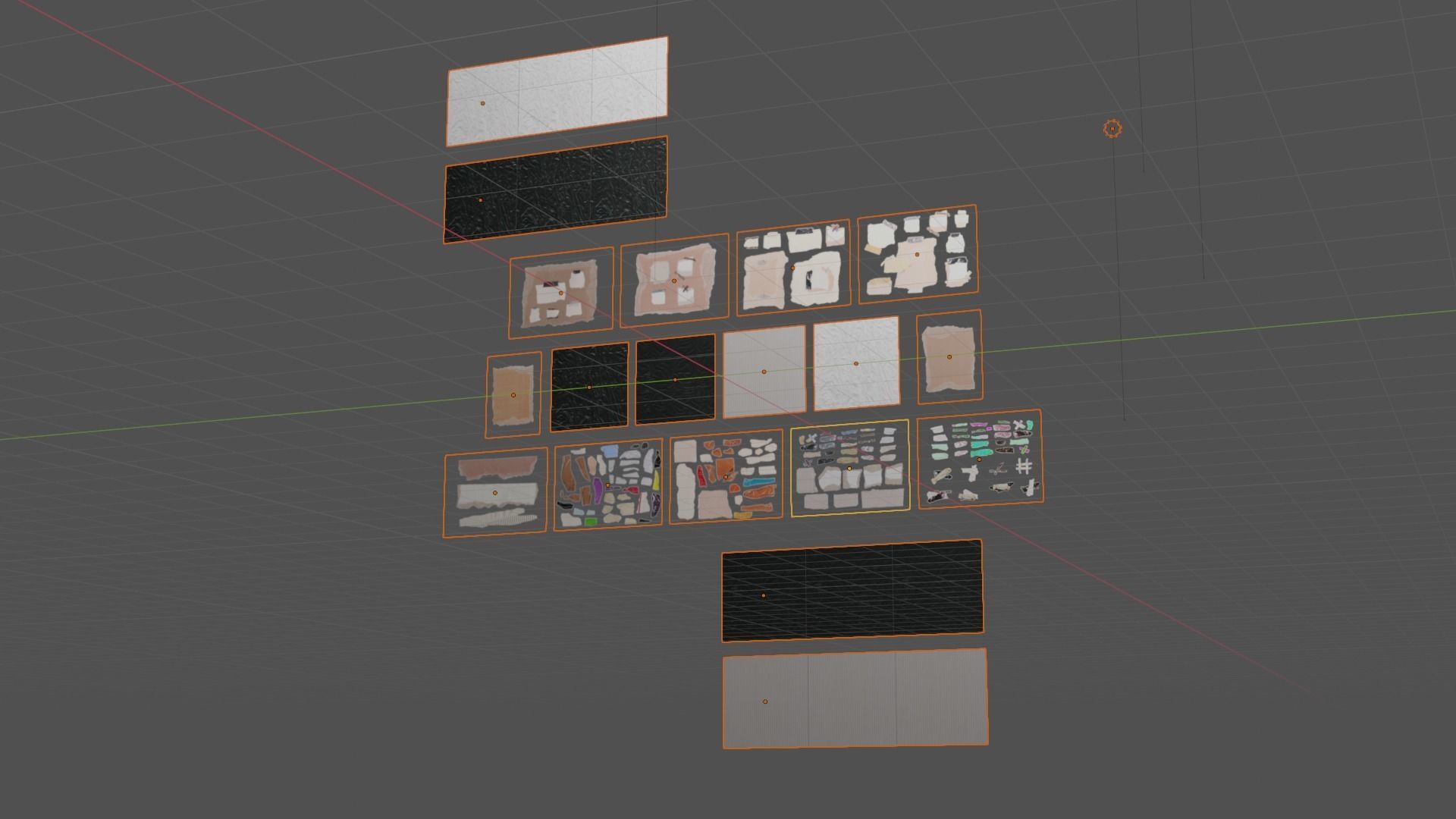 Texture Cardboard and Cute Sticky Notes Set and seamless texture tiles ...