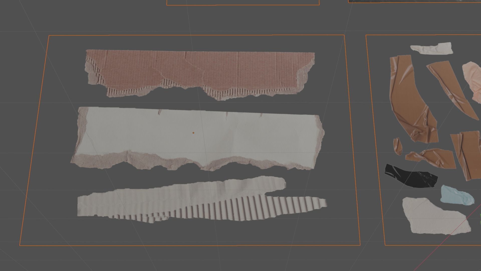 Texture Cardboard and Cute Sticky Notes Set and seamless texture tiles ...