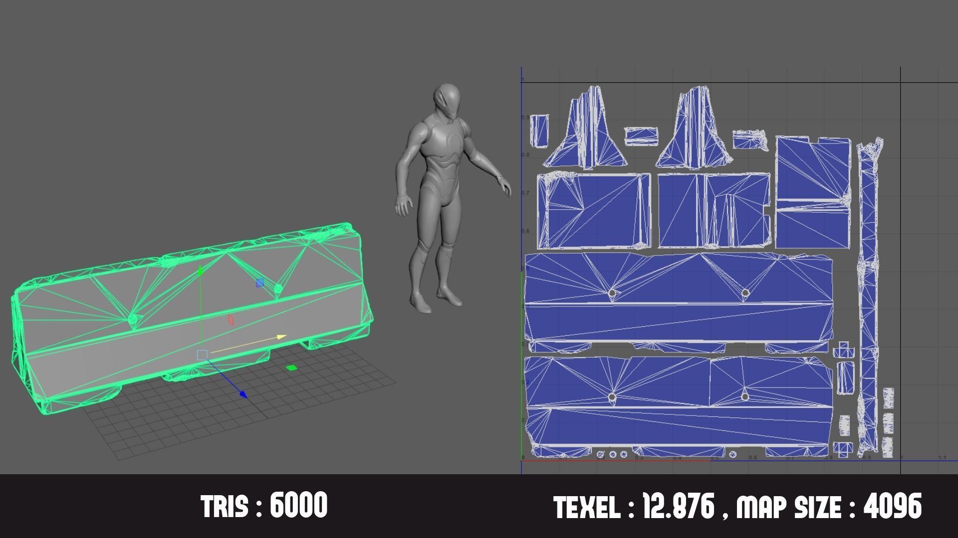 Concrete Barrier - Game Asset Ready for UE5 free VR / AR / low-poly 3D ...