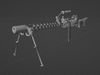 3D model M1919 Browning cal 30 VR / AR / low-poly | CGTrader