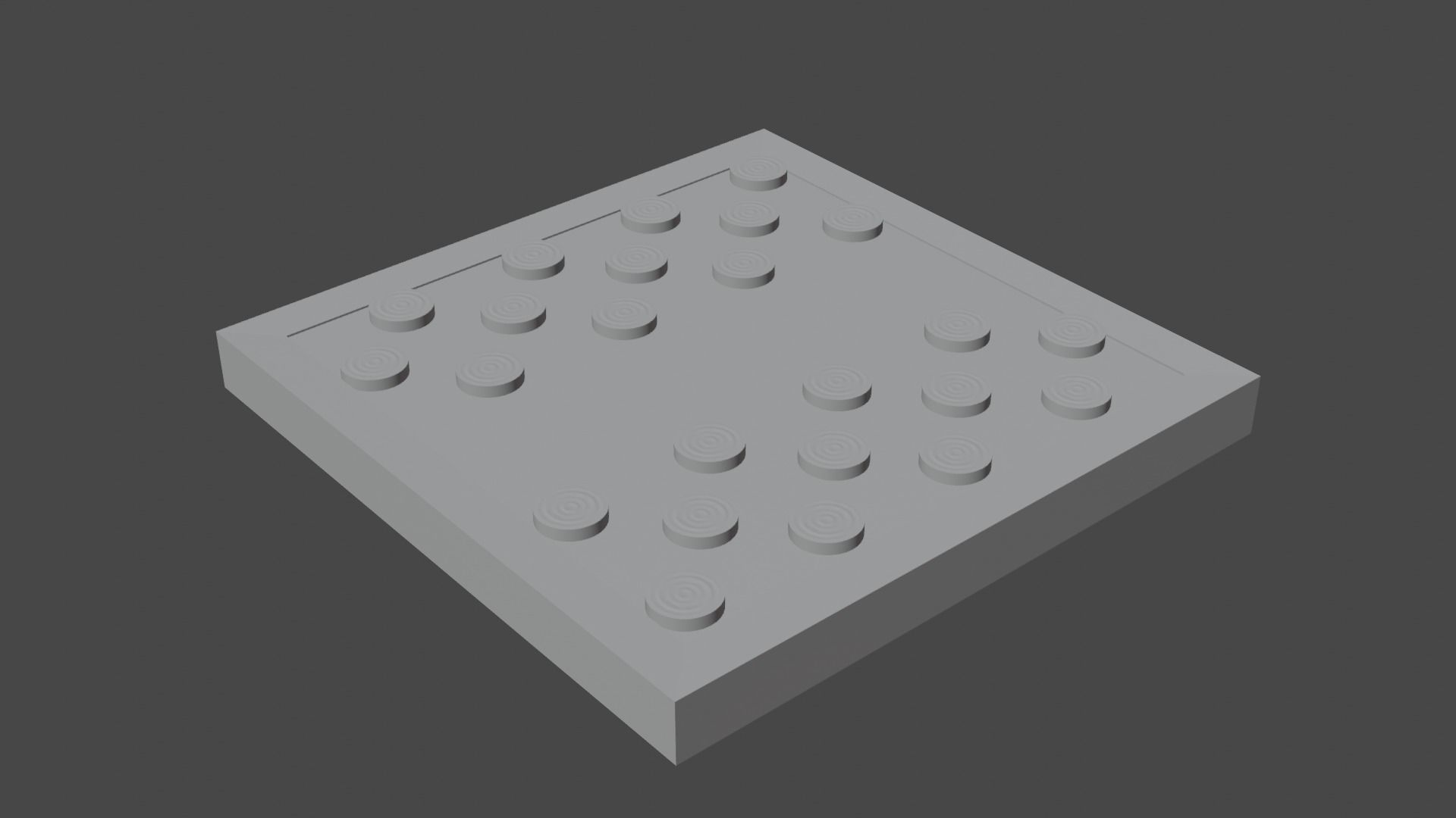 3D model checker figure board VR / AR / low-poly | CGTrader