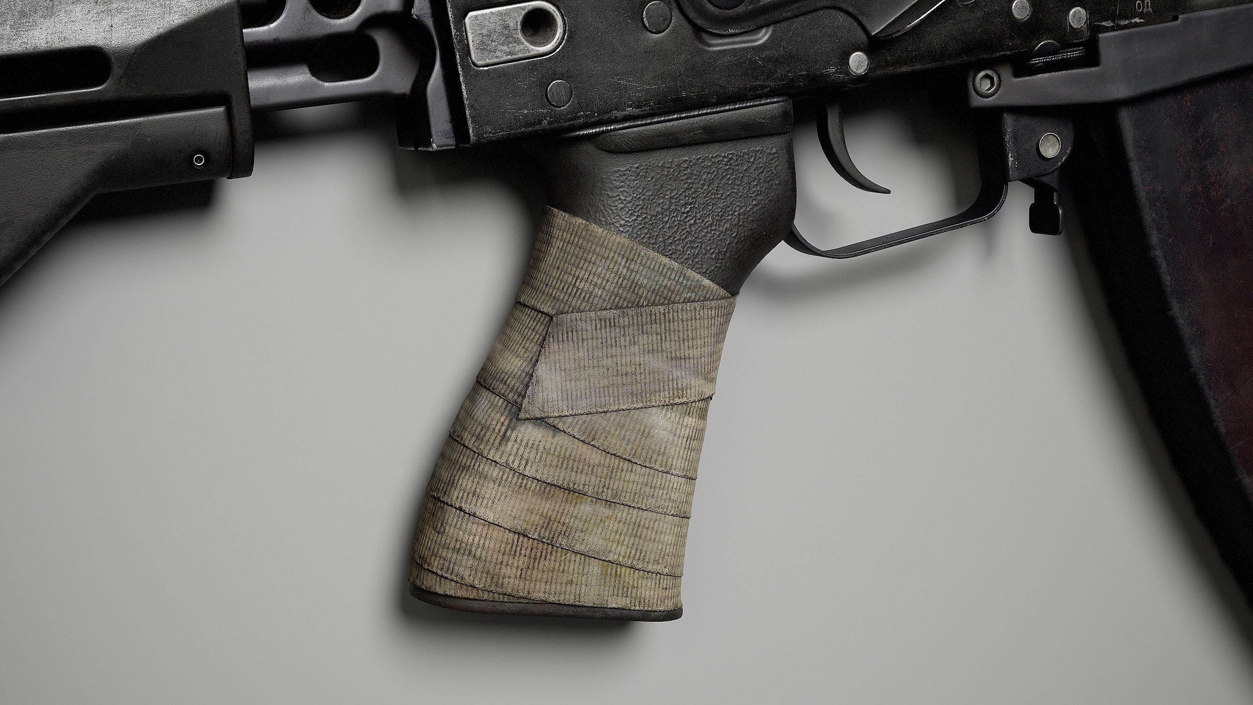 3D model Custom AK-105 rifle VR / AR / low-poly | CGTrader