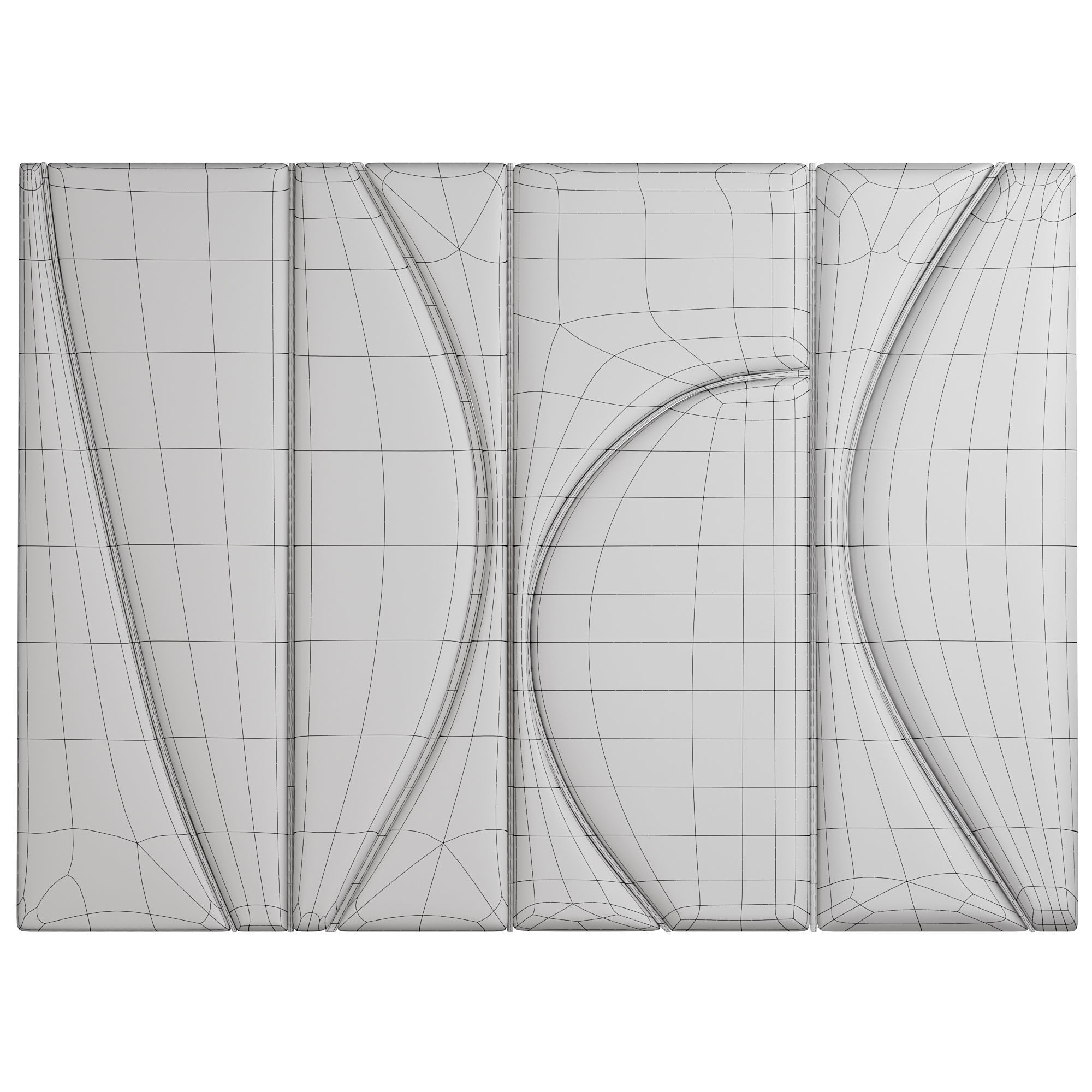 Wall panels 015 3D model | CGTrader