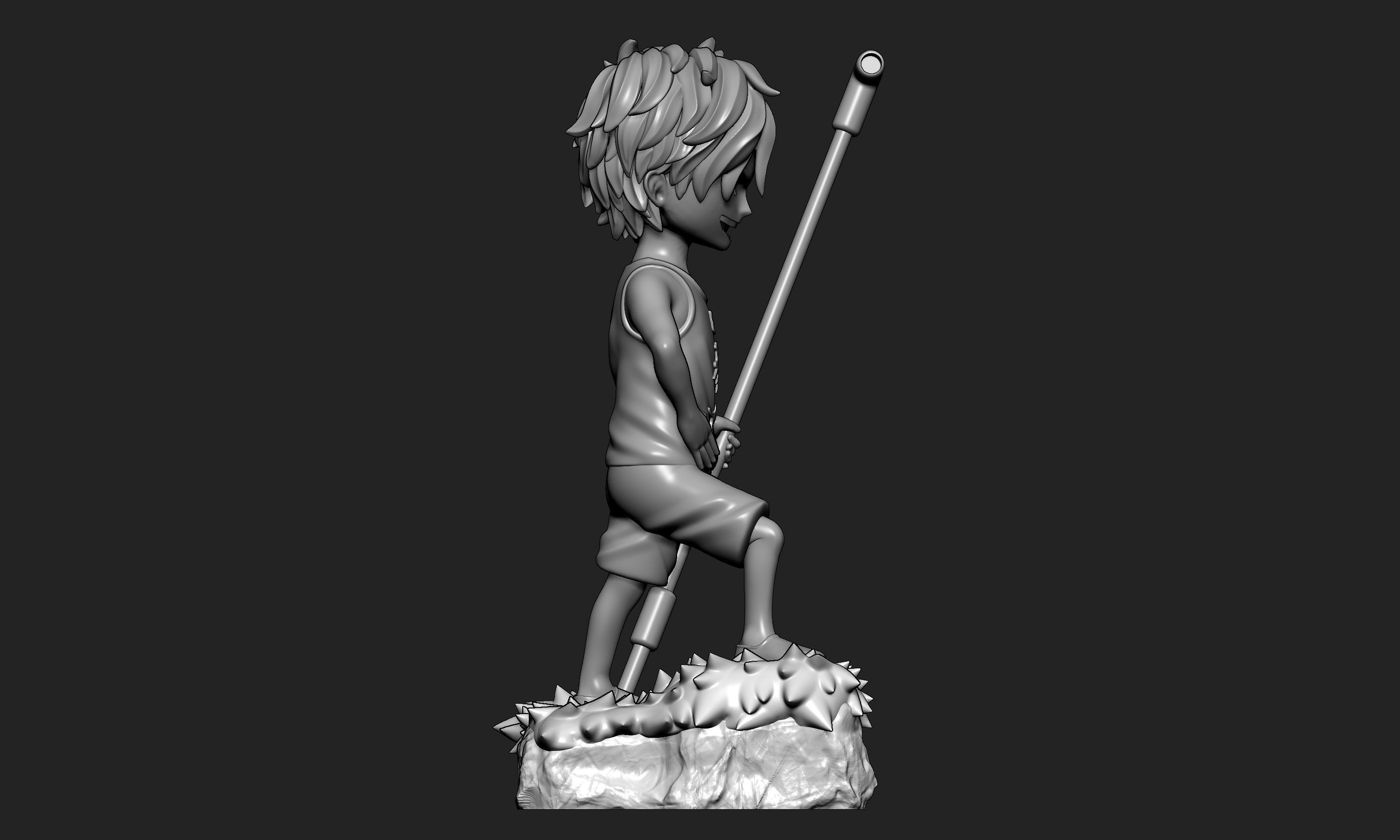 One Piece - Kid Ace 3D model 3D printable | CGTrader