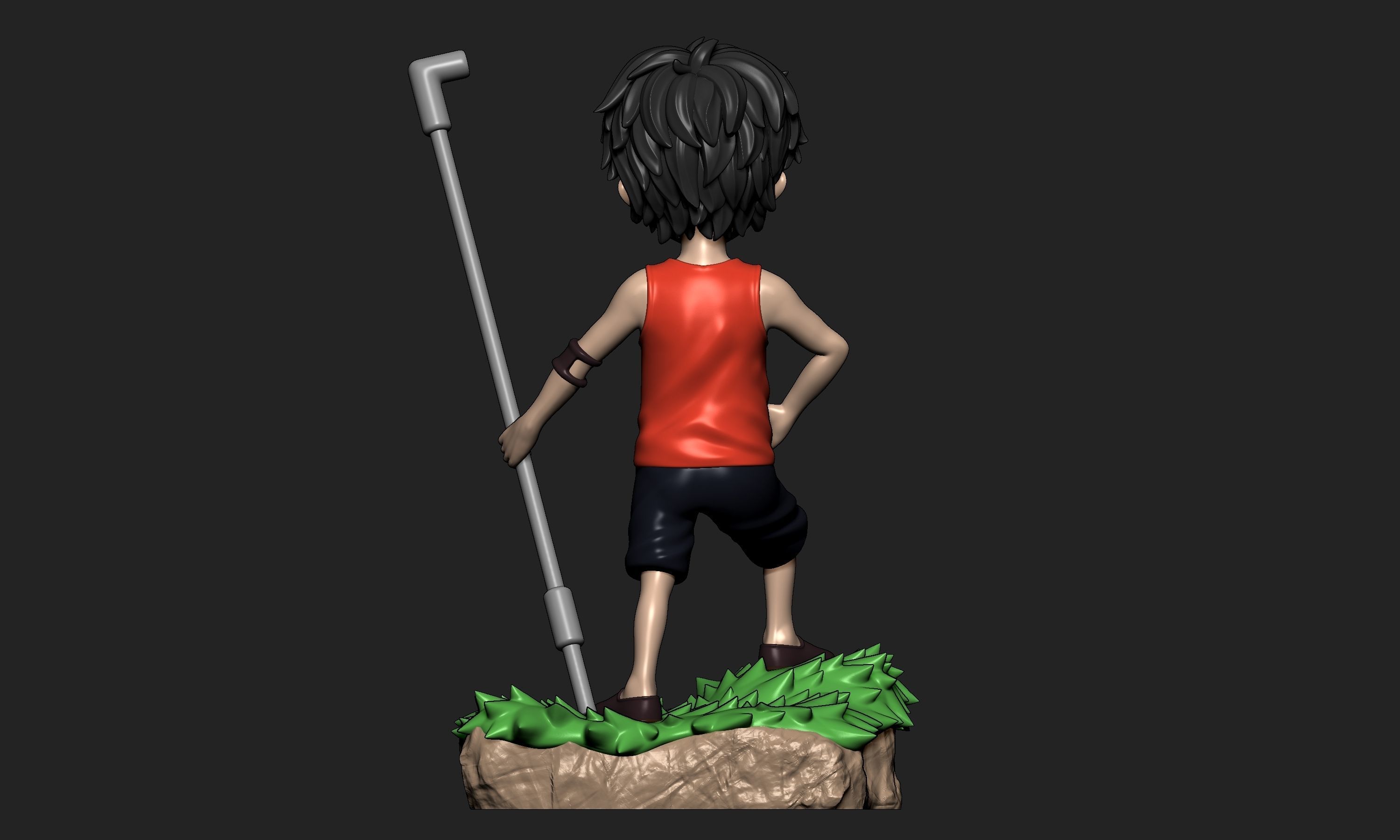 One Piece - Kid Ace 3D model 3D printable | CGTrader