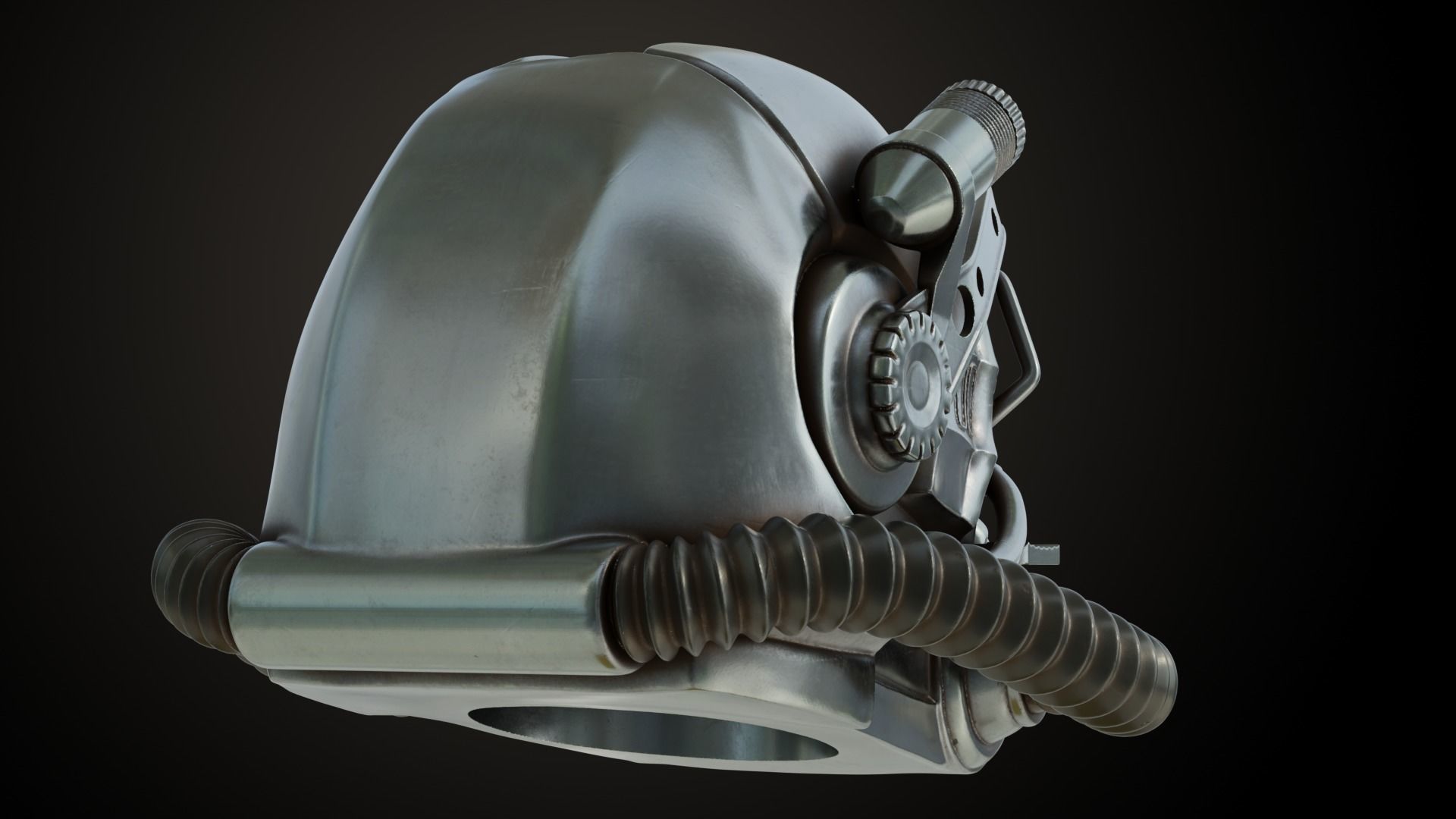 Fallout T60 Helmet 3D model 3D printable | CGTrader