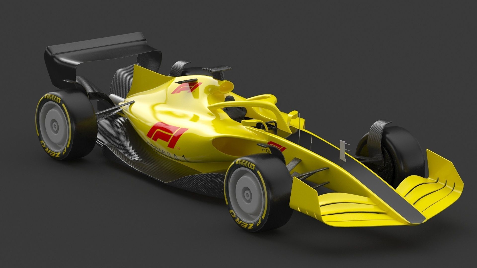 Formula 1 F1 Race Car 3D model | CGTrader