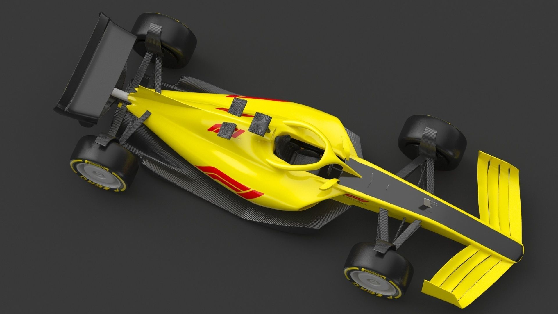 Formula 1 F1 Race Car 3D model | CGTrader